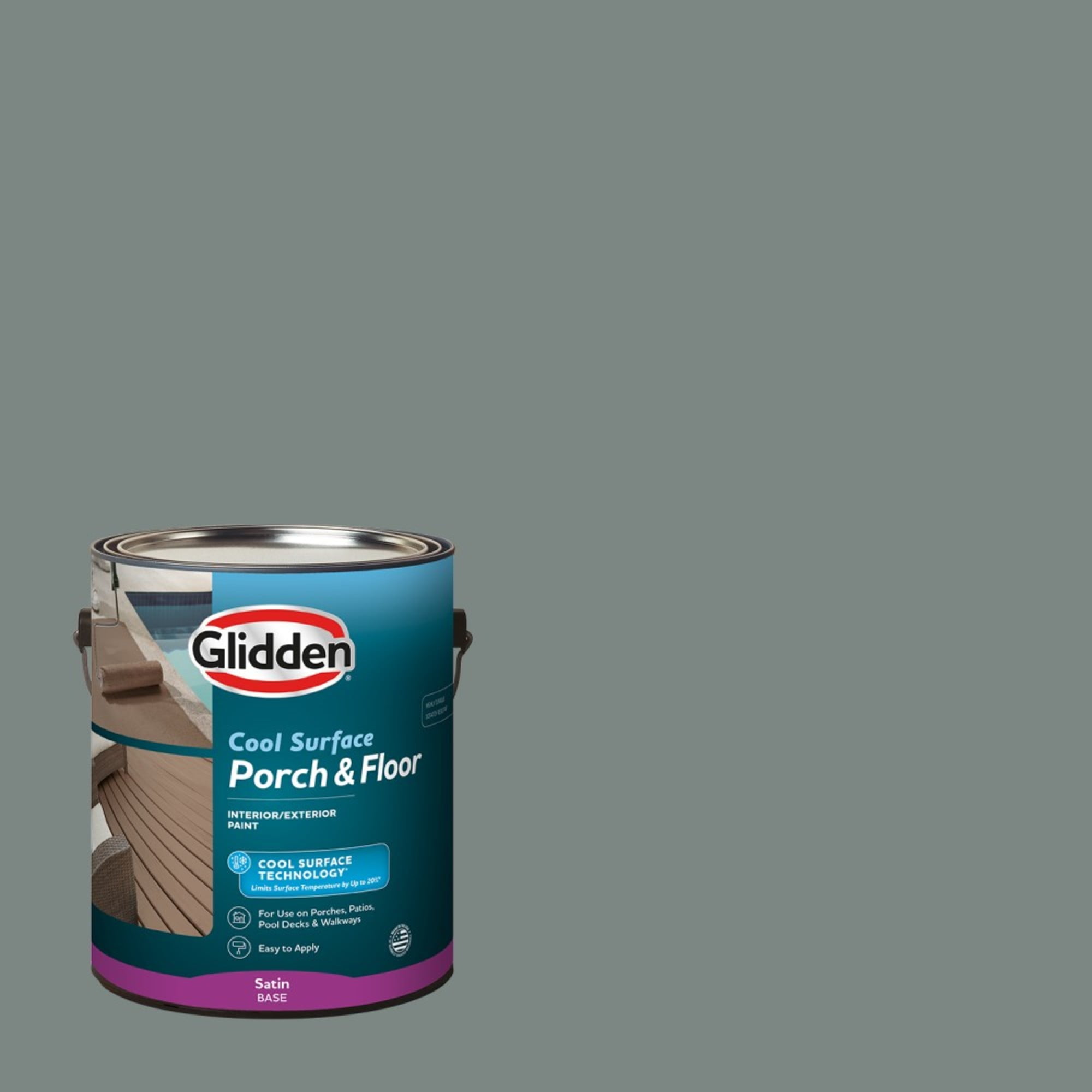 Glidden Porch and Floor with Cool Surface Technology Satin Interior ...