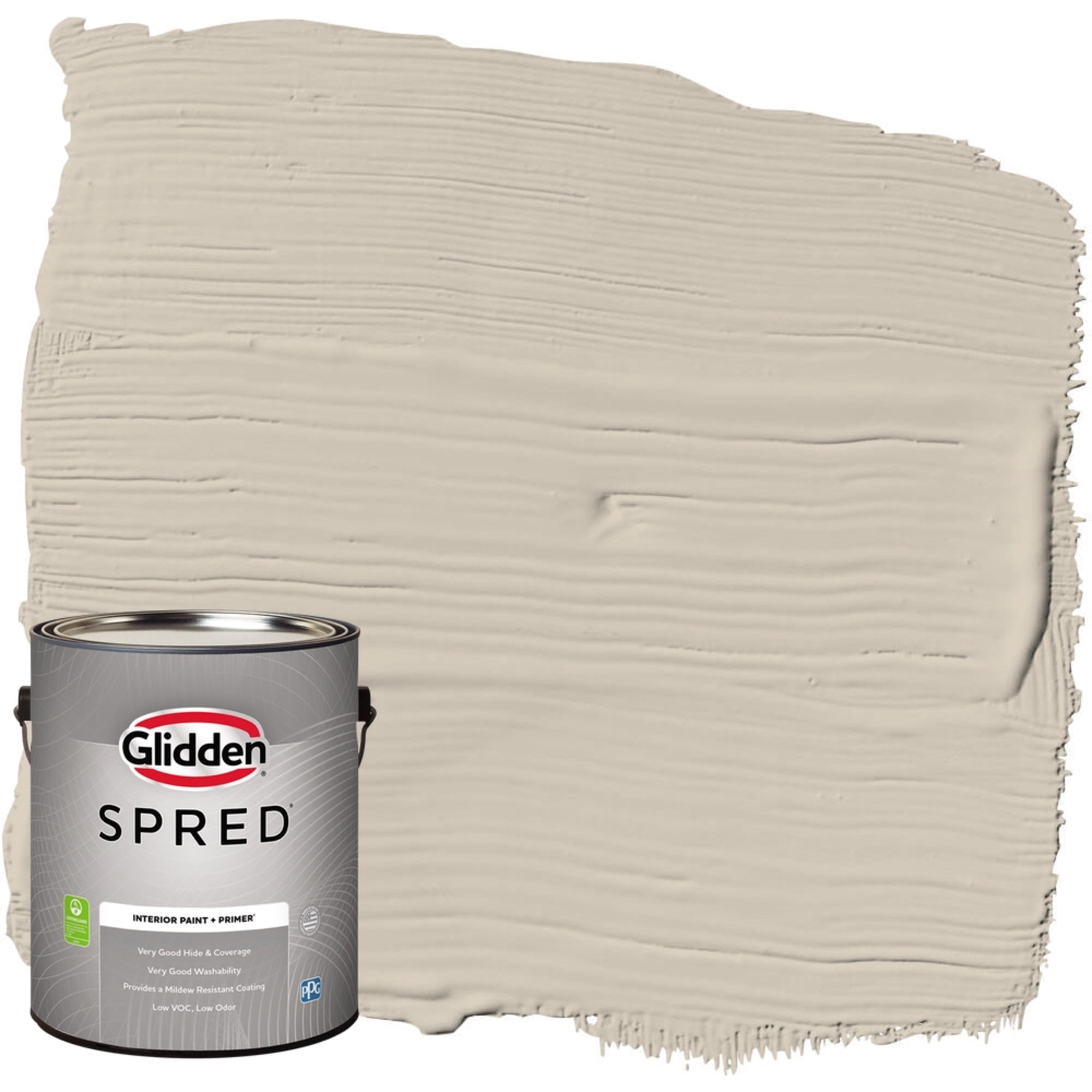 Glidden Spred 1 Gallon Synchronicity / Gray Semi-Gloss Interior Paint ...