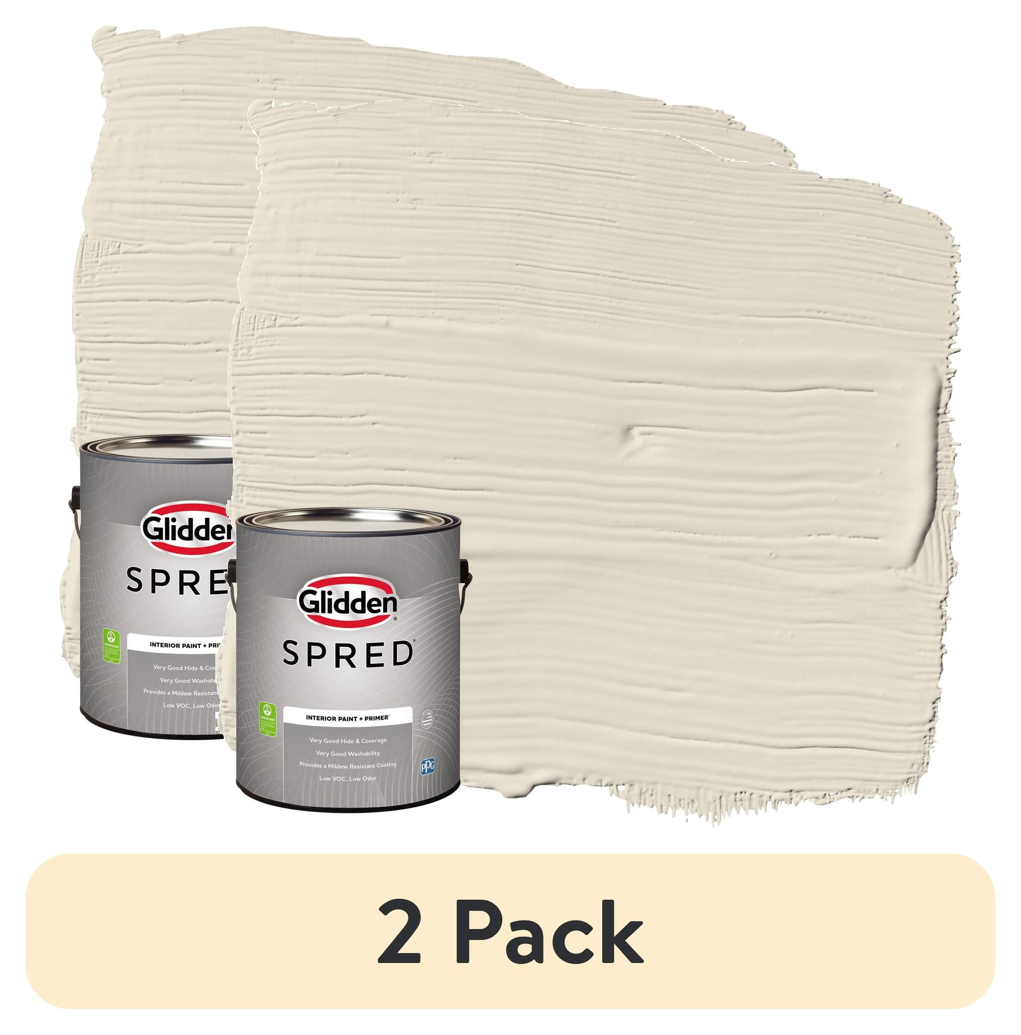 (2 pack) Glidden Spred Grab-N-Go Interior Wall Paint, Antique White ...
