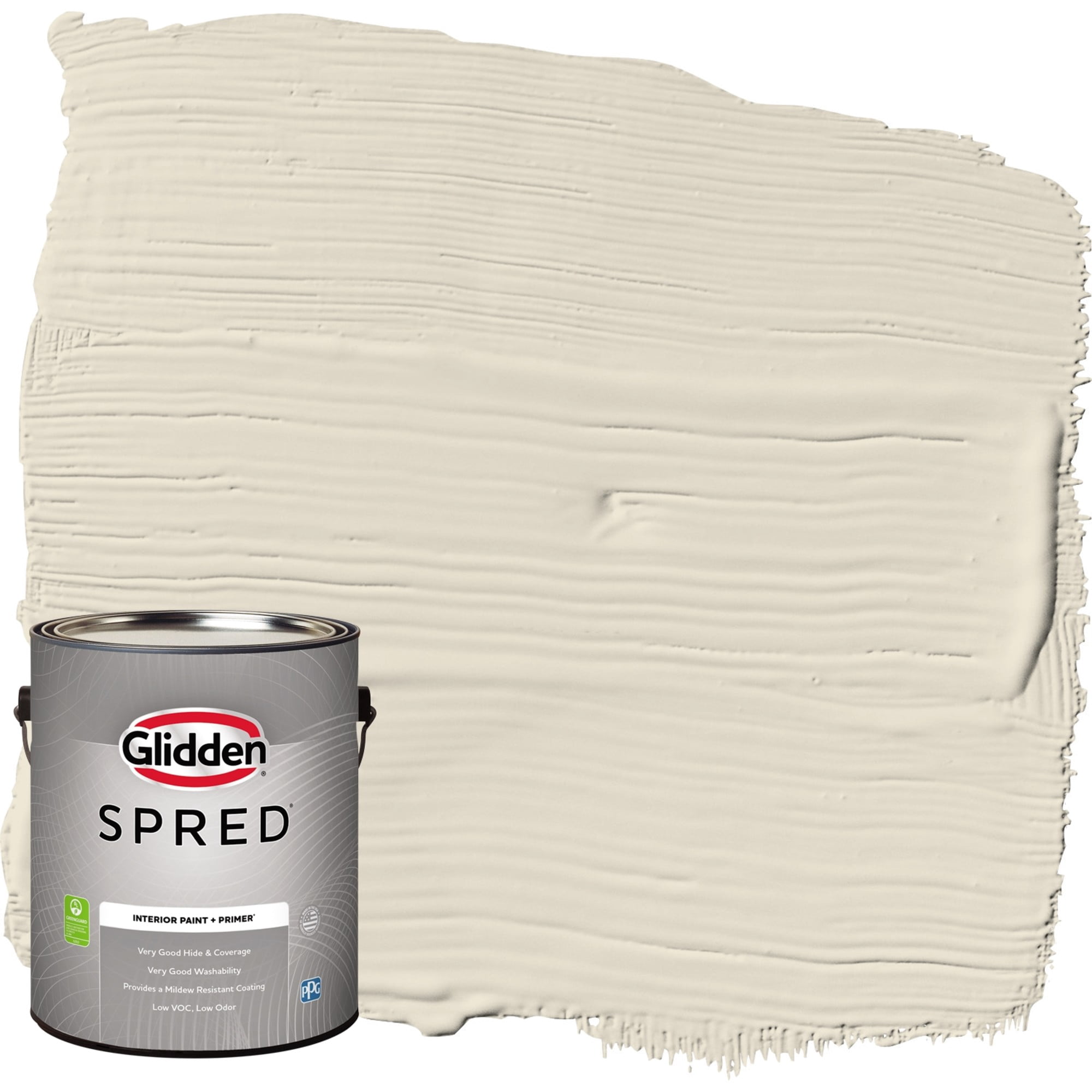 Glidden Spred Grab-N-Go 1 Gallon Antique White Off / White Semi-Gloss ...