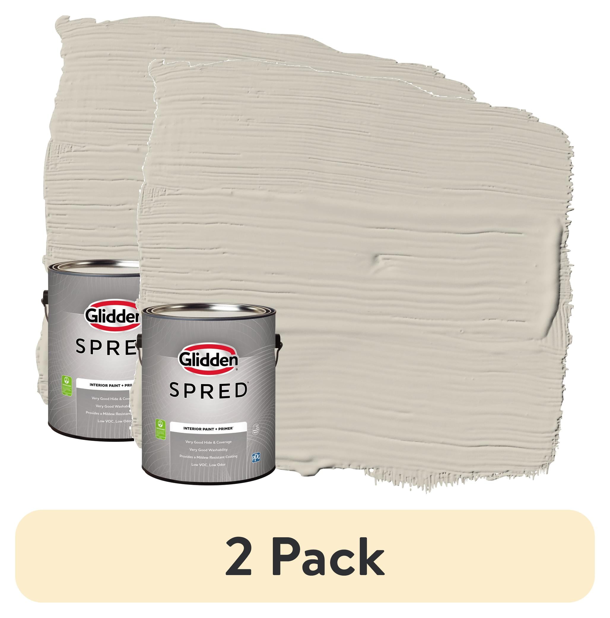 (2 pack) Glidden Spred Grab-N-Go Interior Wall Paint, Storm's Coming ...