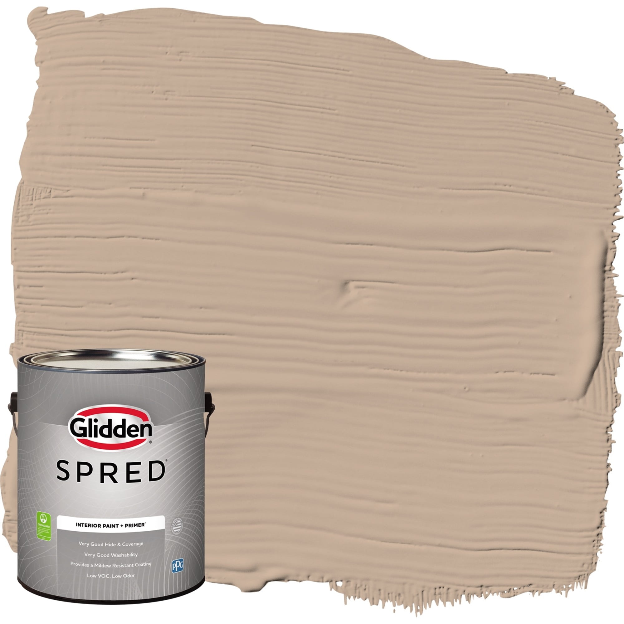 Glidden Spred Grab-N-Go 1 Gallon Transcend / Tan Semi-Gloss Interior ...