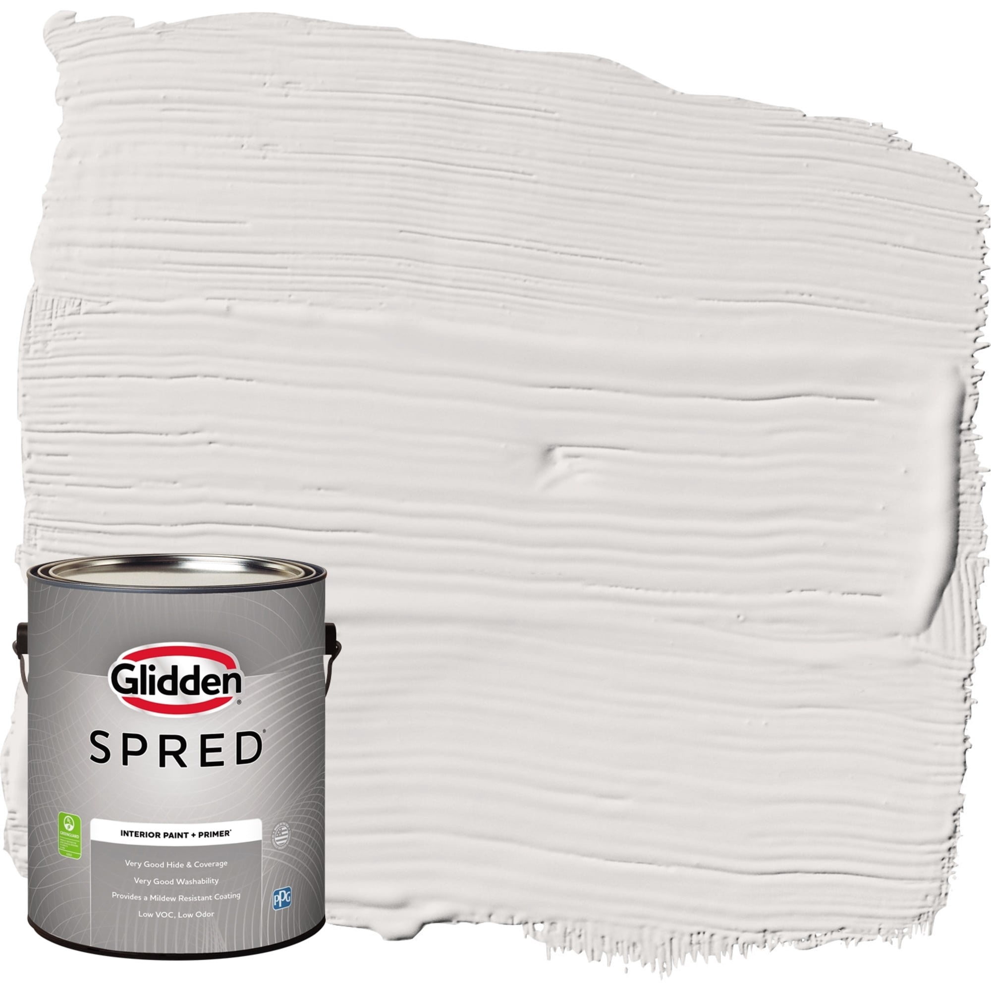 Glidden Spred Interior Paint & Primer Fall Chill / Grey, Eggshell, 1 ...
