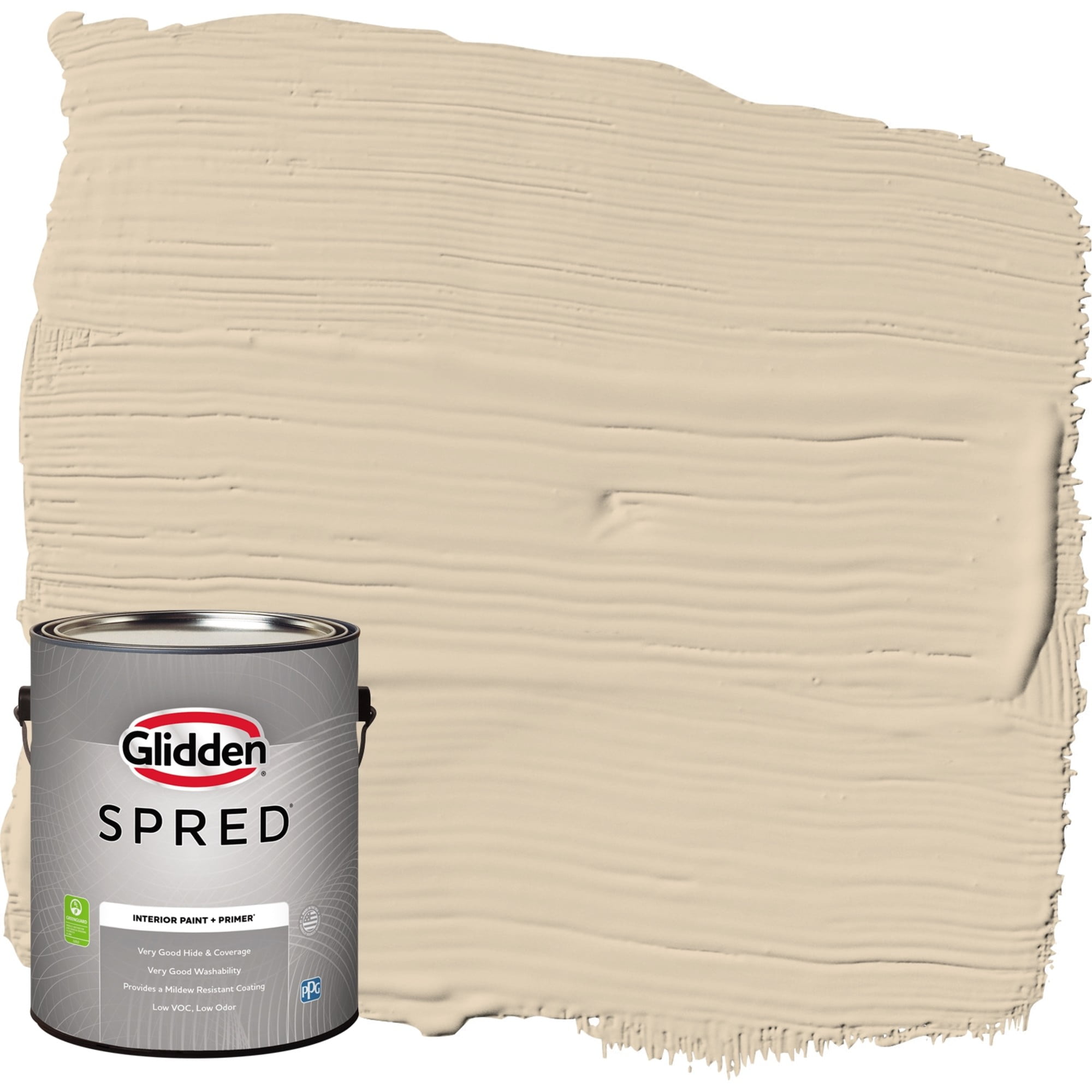 Glidden Spred Interior Paint & Primer Seriously Sand / Beige, Eggshell ...