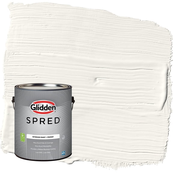 Glidden Spred Tintable Base Semi-Gloss Interior Paint with Primer, 1 ...