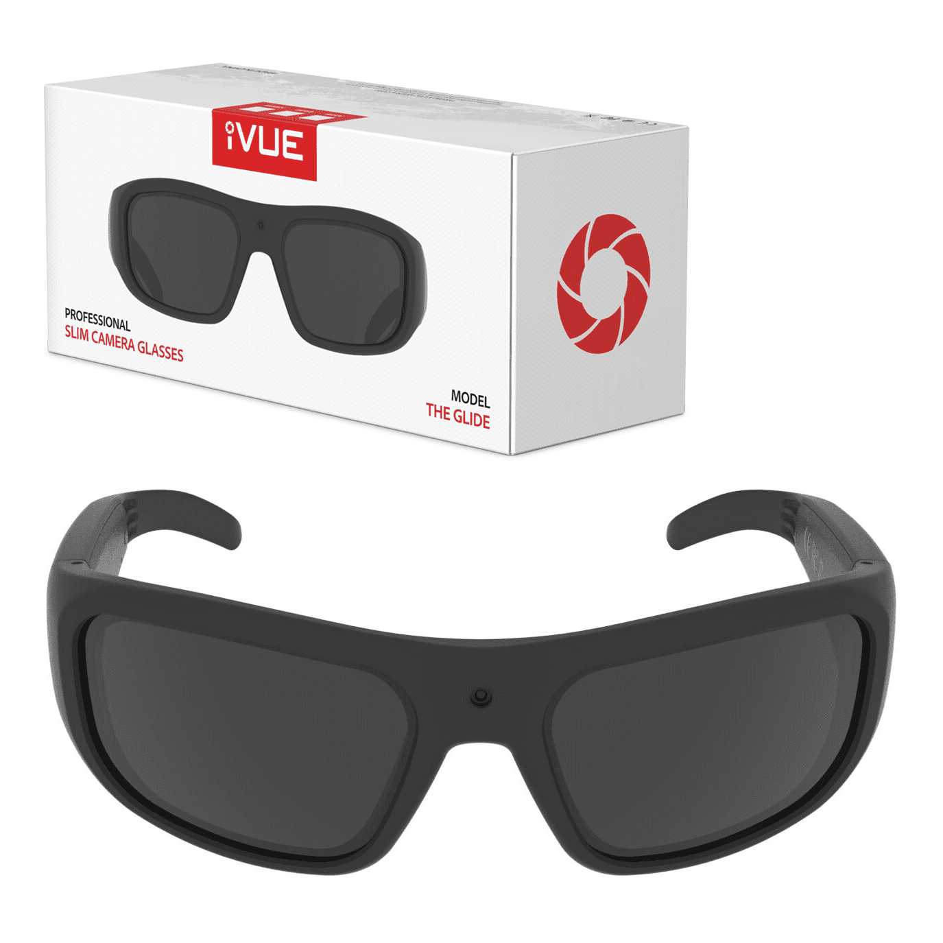 Glide 1080P HD Camera Glasses, Video Recording Sunglasses DVR Eyewear ...