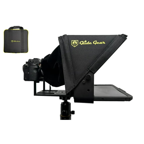 Glide Gear TMP 100 Teleprompter – DSLR, Tablet, Smartphone – 12" Glass ...