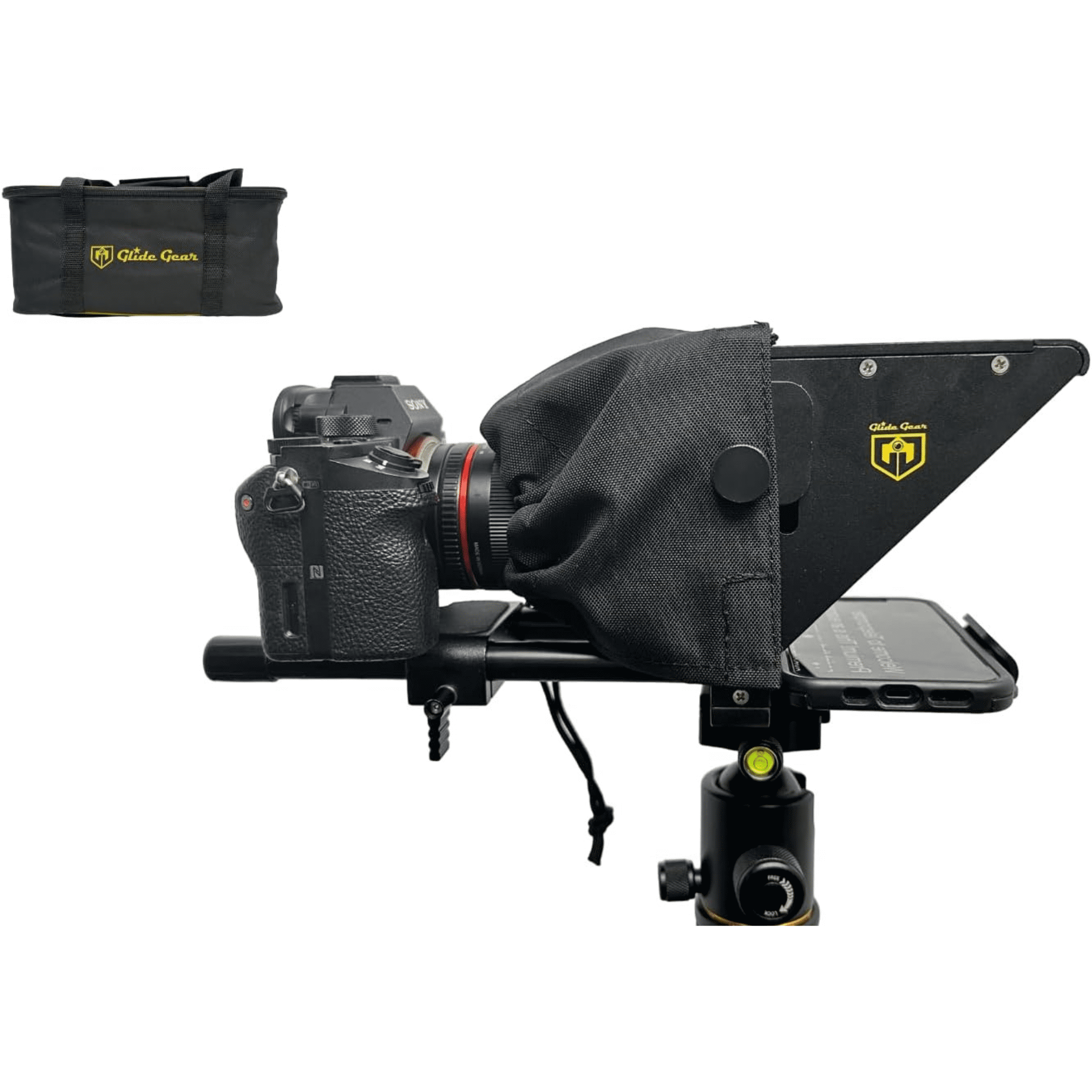 Glide Gear TMP 75 Laptop/Smartphone Teleprompter for DSLR Video, New 1 ...