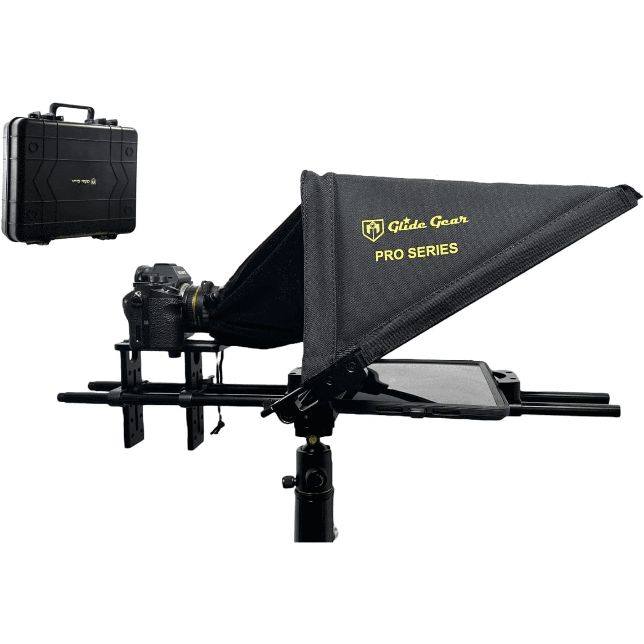 Glide Gear TMP 750 Professional Video Camera Tablet Teleprompter, 16.5 ...