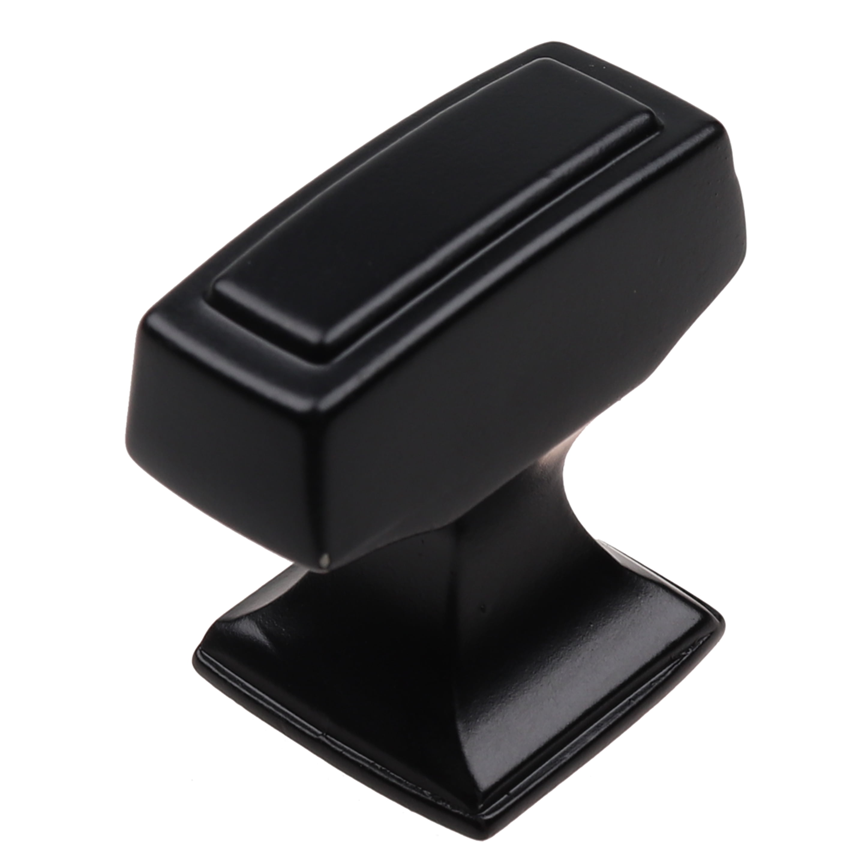 GlideRite 1-1/8 in. Transition Style Rectangle Cabinet Knob, Matte ...