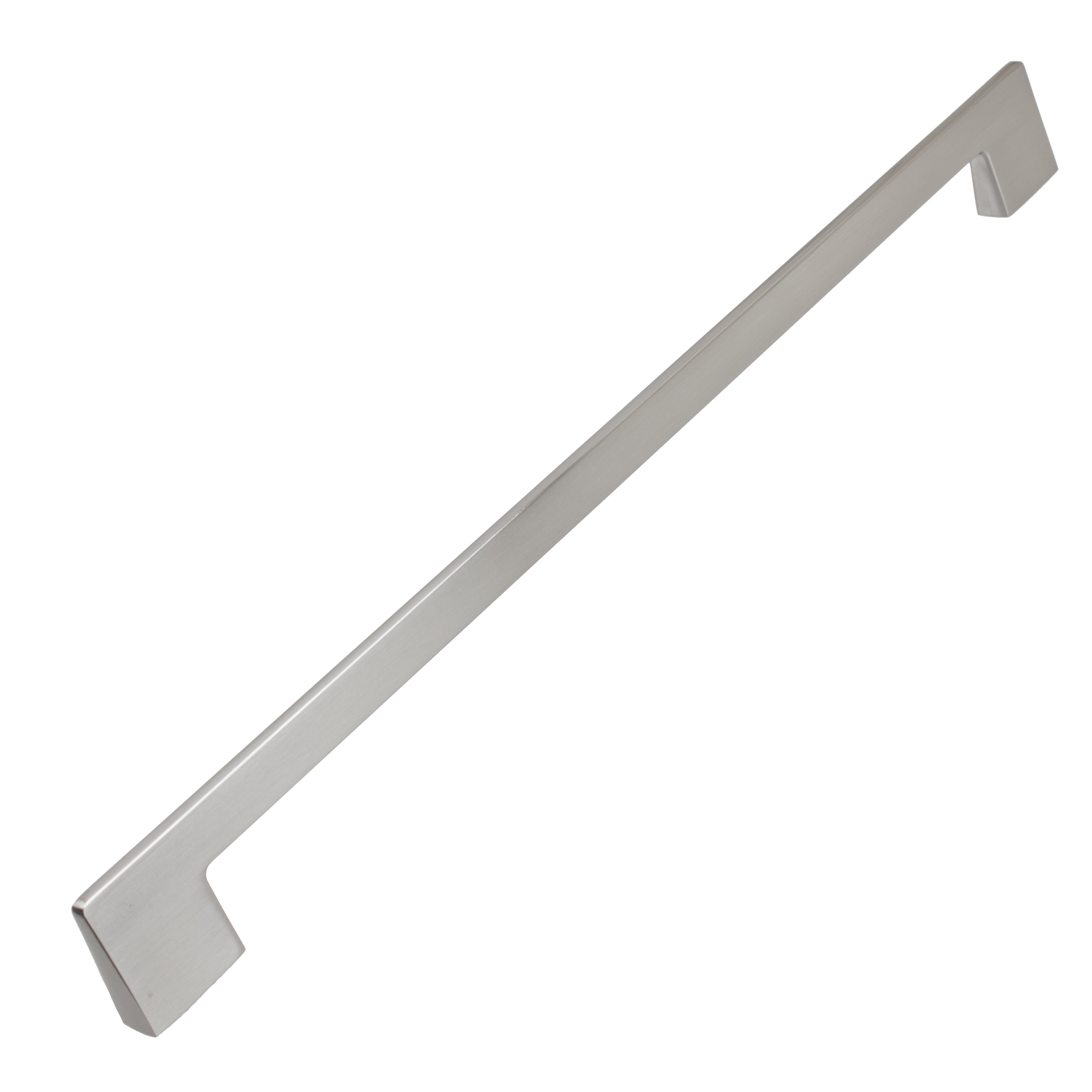 GlideRite 11-3/8 in. Center Modern Thin Cabinet Bar Pulls, Satin Nickel ...