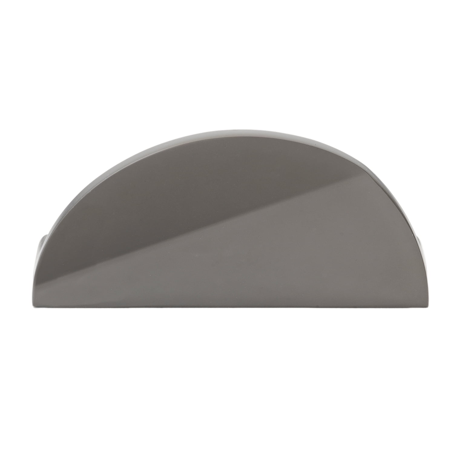 GlideRite 2-1/2 in. Center-Center Semi Circle Cabinet Knob, Graphite ...