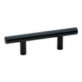 GlideRite 2-1/2 in. Center Solid Modern Cabinet Bar Pulls, Oil Rubbed ...