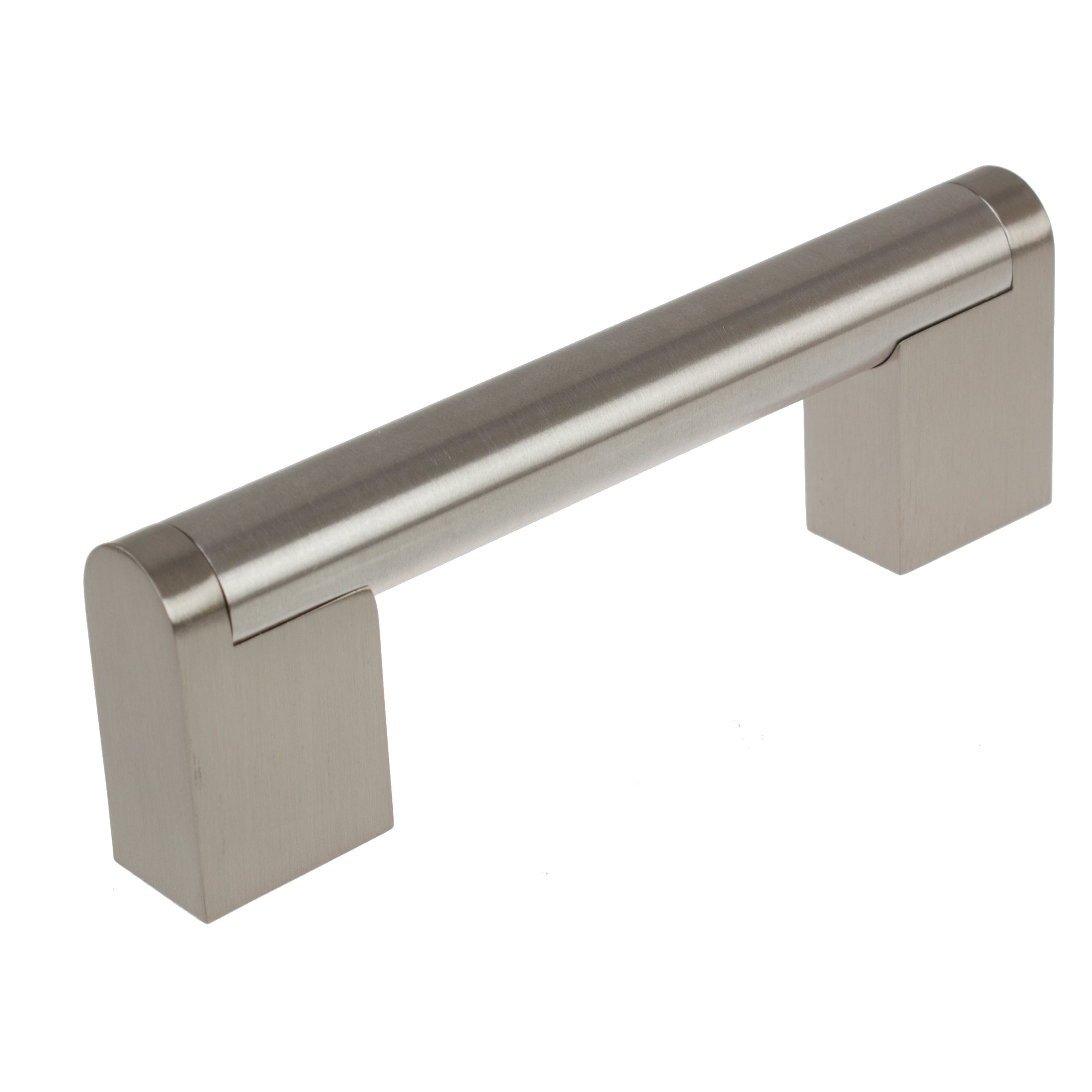 GlideRite 3-3/4 in. Center Stainless Steel Round Cross Cabinet Bar ...