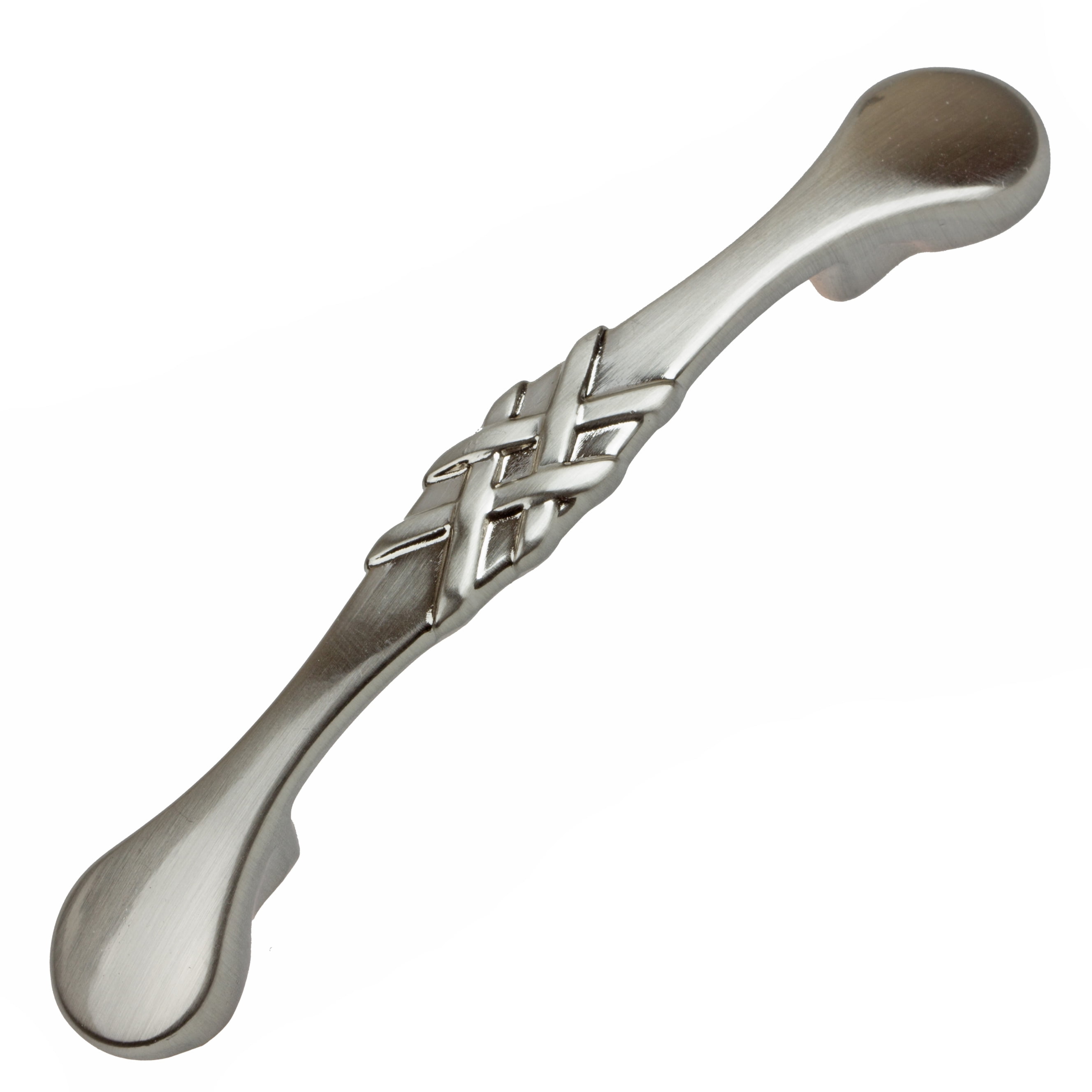GlideRite 3 in. Center Classic Braided Cabinet Hardware Pull Handles ...