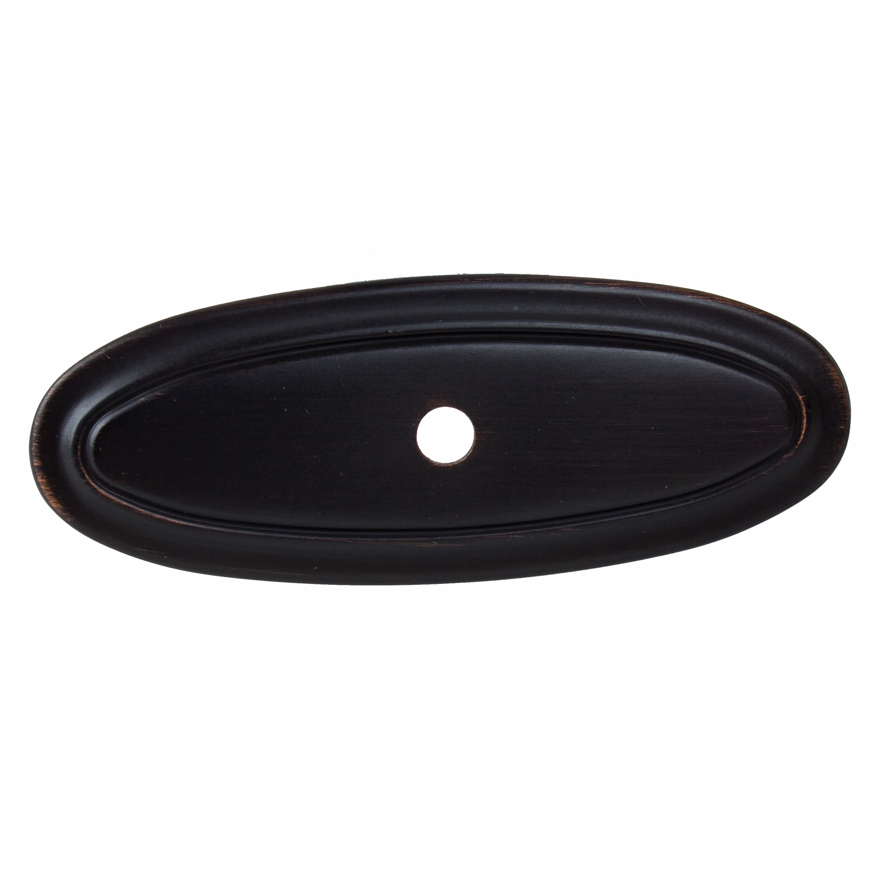 GlideRite 3 in. Classic Thin Oblong Backplate, Oil Rubbed Bronze ...