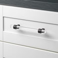 GlideRite 5 in. Center Acrylic Cabinet Bar Pulls, Oil Rubbed Bronze ...