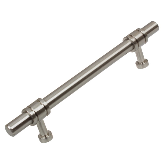 GlideRite 5 in. Center Barrel Ring Bar Pull Solid Cabinet Hardware ...