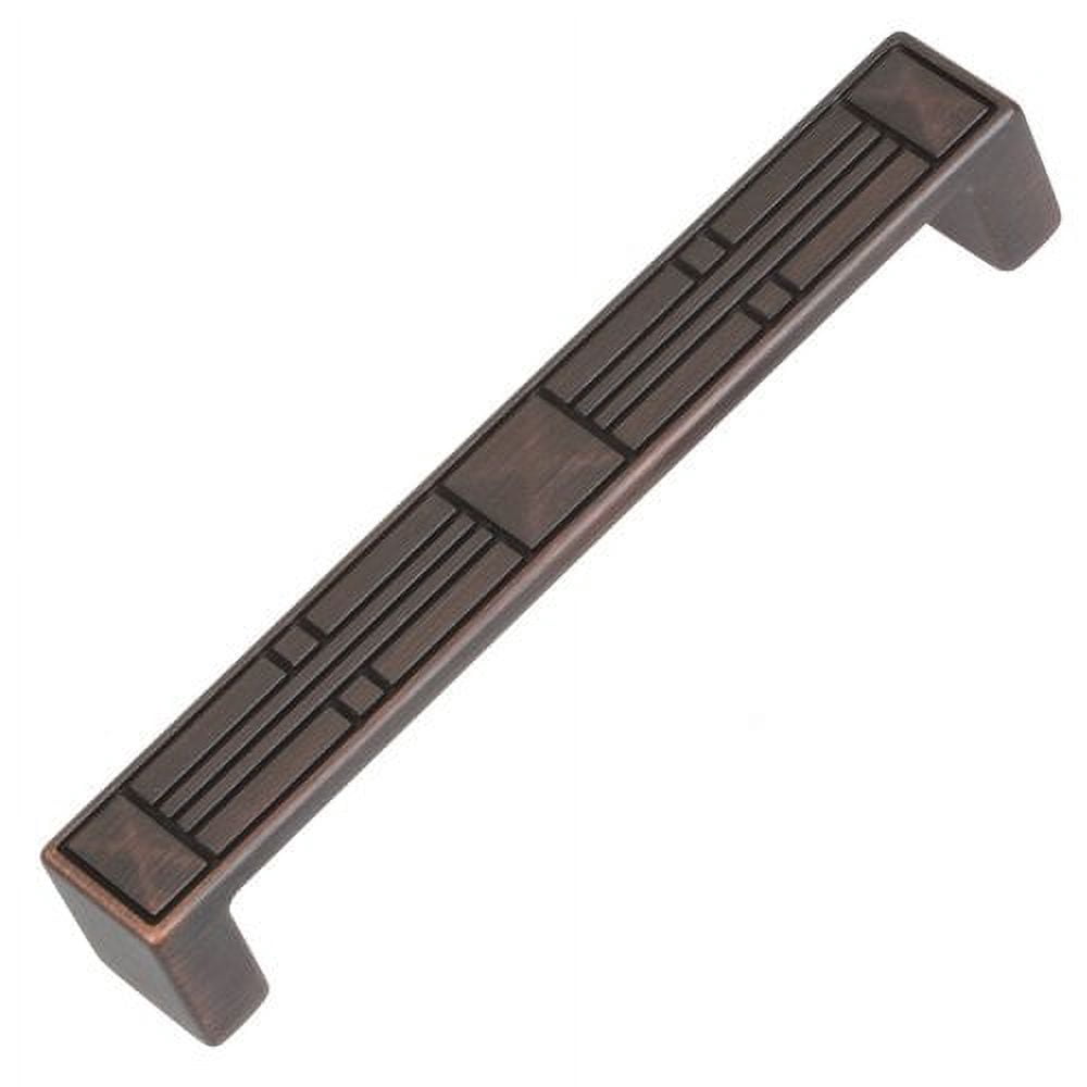 GlideRite 5 in. Center Modern Rectangular Flat Pyramid Pull Cabinet ...