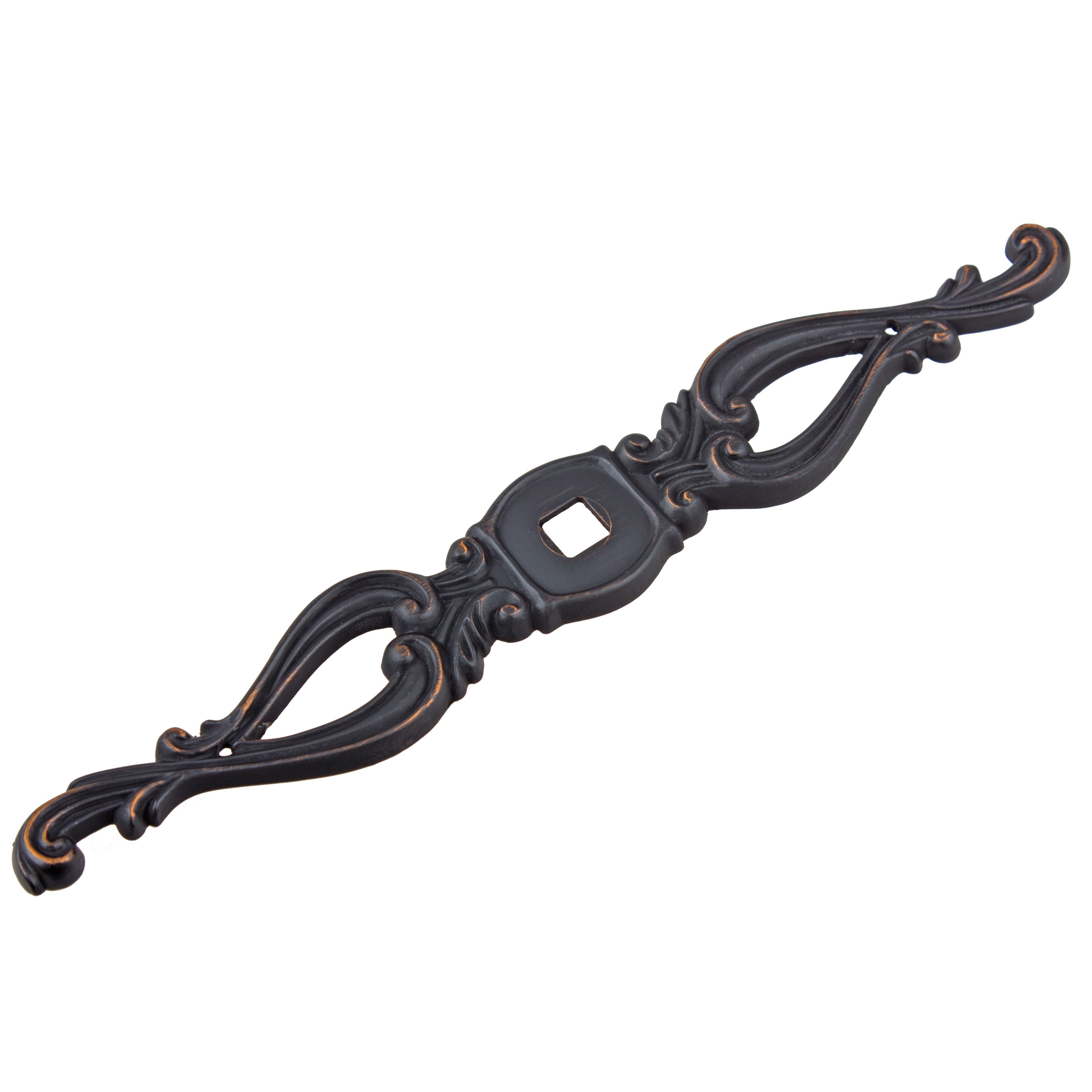 GlideRite 6.5-inch Oil Rubbed Bronze Cabinet Hardware Backplates (Pack ...