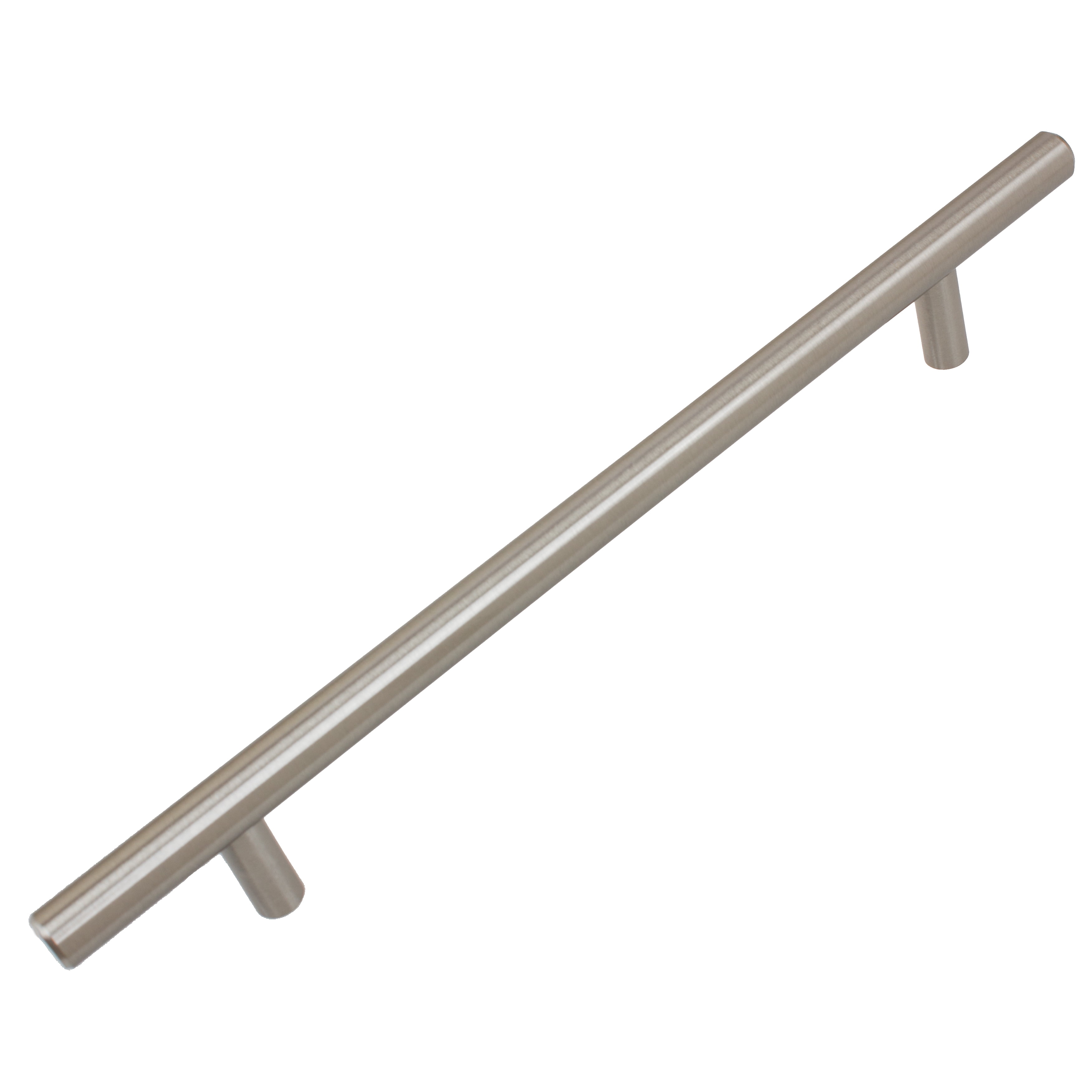 GlideRite 7 in. Center Solid Modern Cabinet Bar Pull, Stainless Steel ...