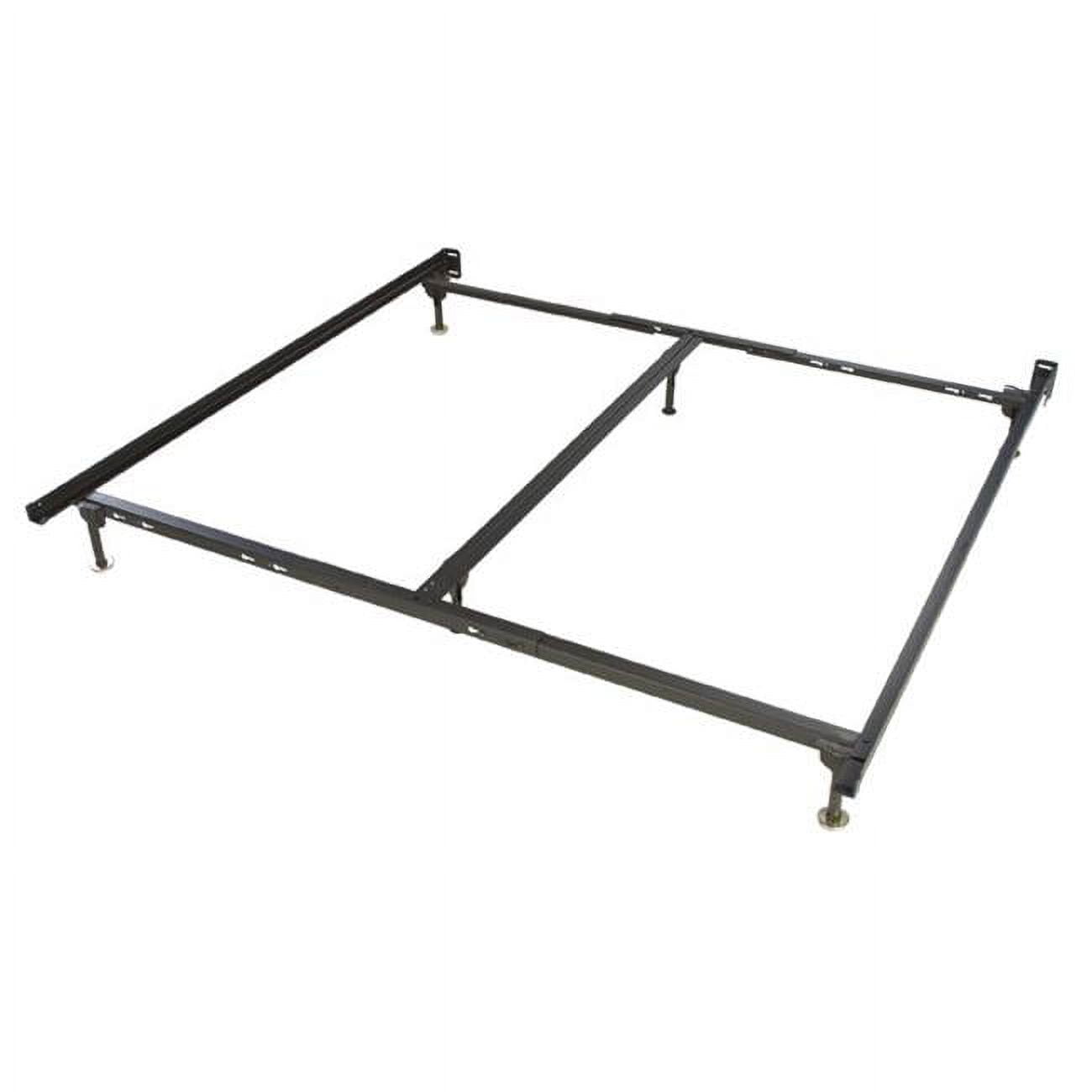 Glideaway King Bed Frame, Steel Construction, 6 Legs Support, No Tools ...