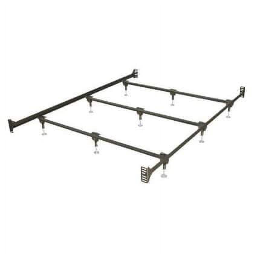 Glideaway Premium Heavy Duty Bed Frame 9-Leg with Center Support for ...
