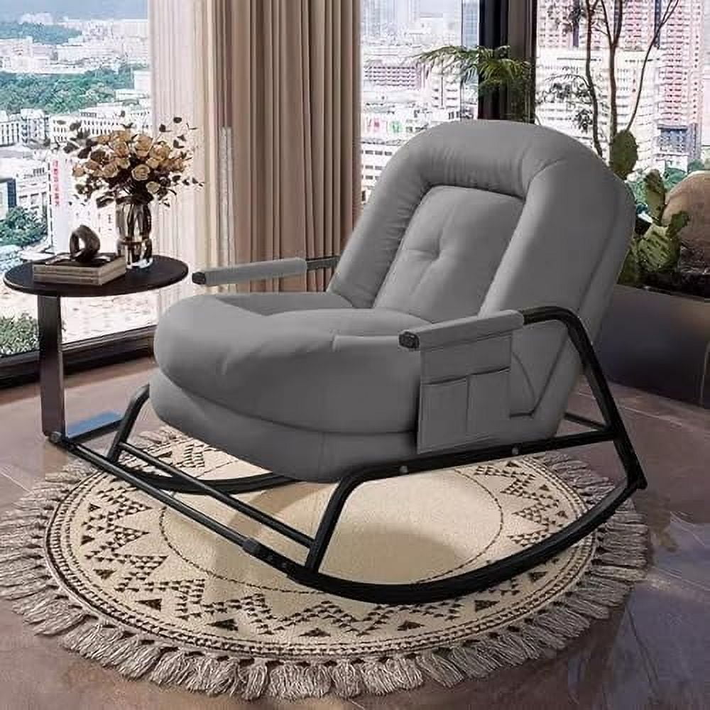 Glider Chair,Patio Chairs,Lounge Chair Outdoor/Indoor with Double ...