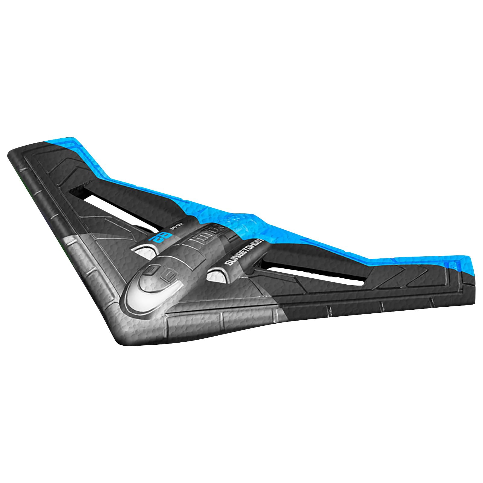 Glider Foam Drone with LED Light Stabilization, Fall Resistant Remote ...