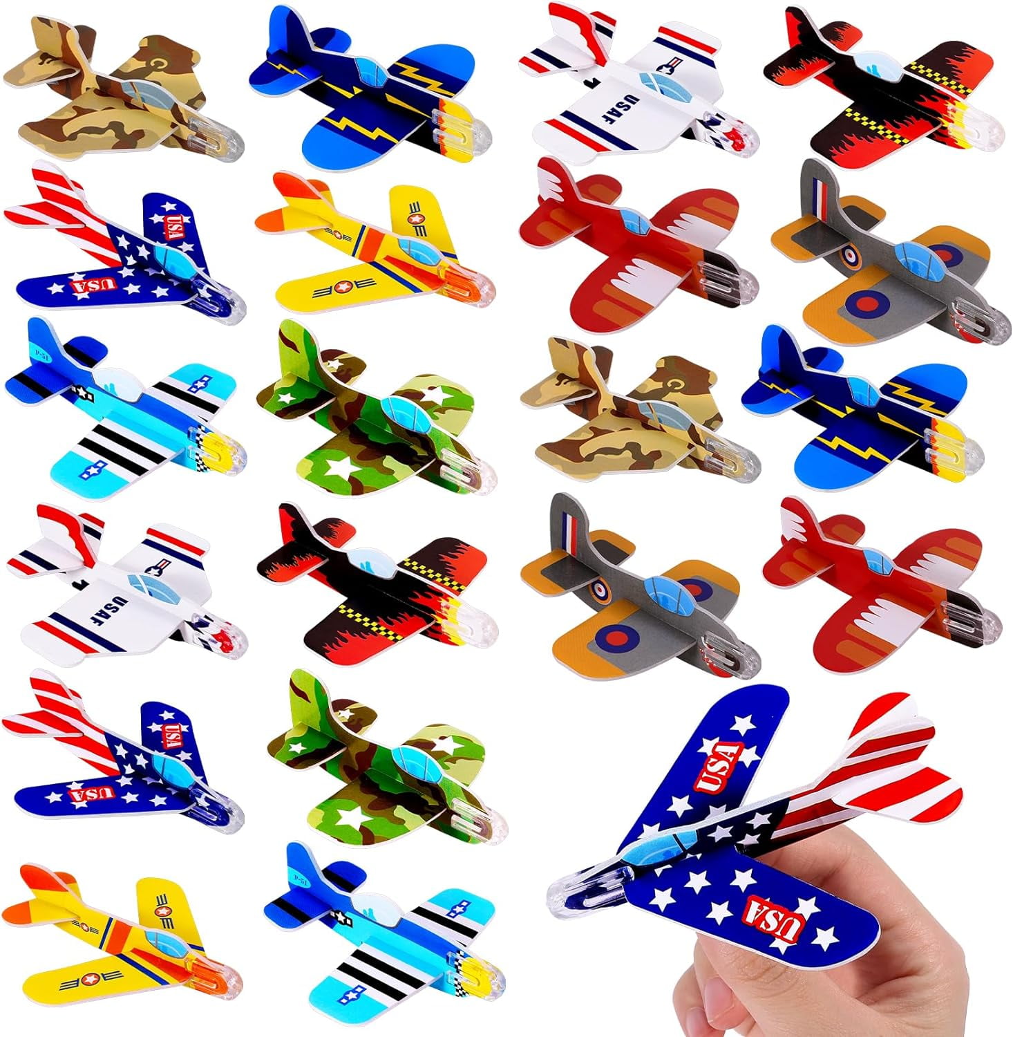 Glider Planes Bulk,72 Pack Foam Gliders for Kids,Lightweight Planes ...