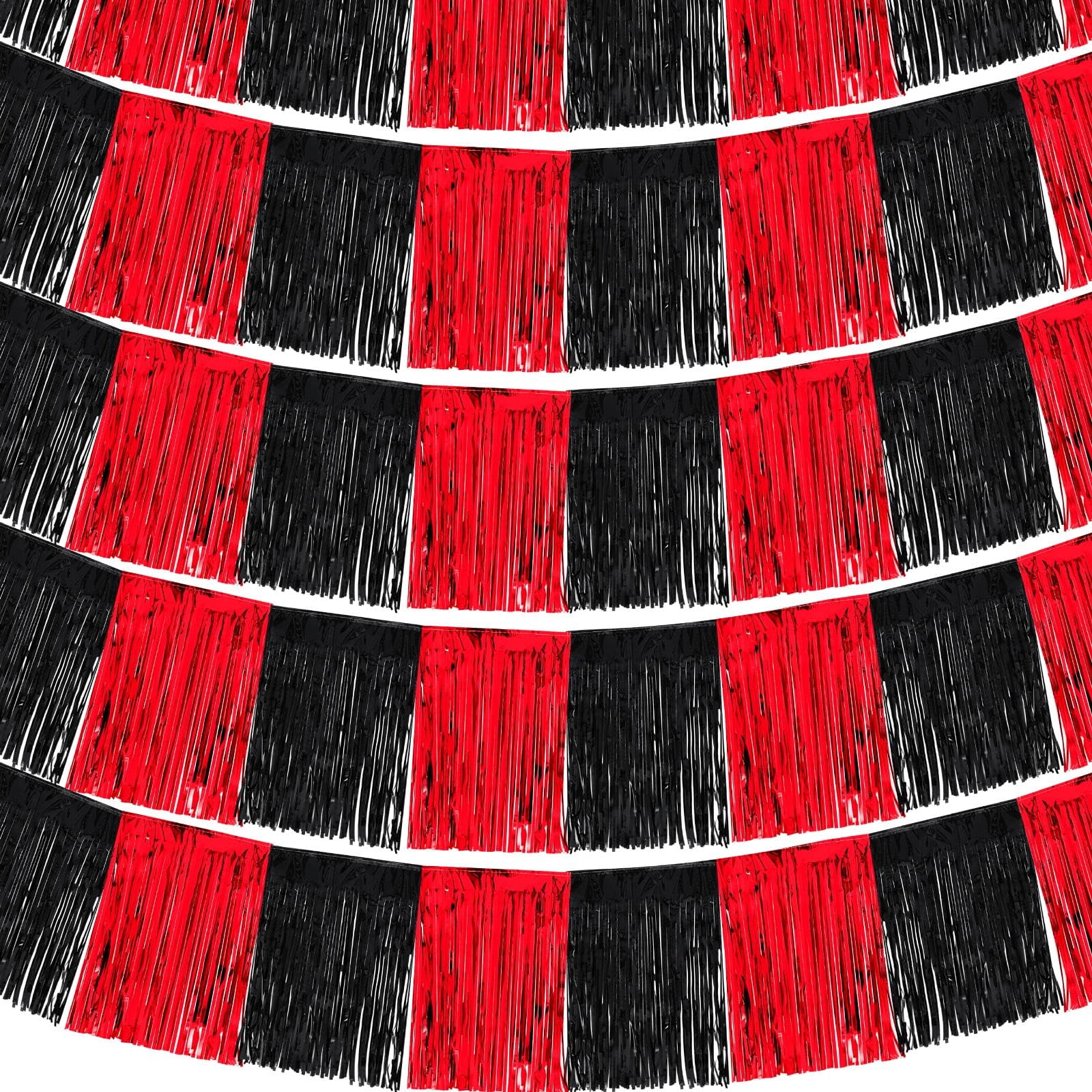 Glimin 5pcs GraduationEGSC Party Decorations 50 ft x 15 Inch Metallic ...