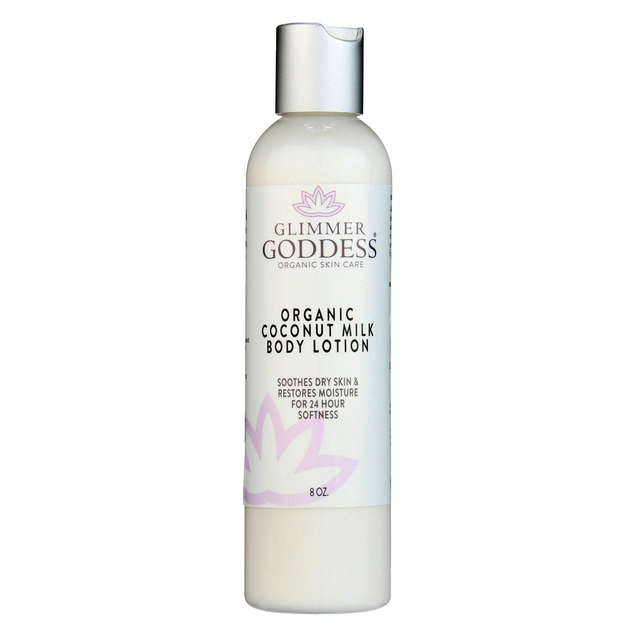 Glimmer Goddess Organic Body Lotion - Coconut Milk, Hydrates and ...