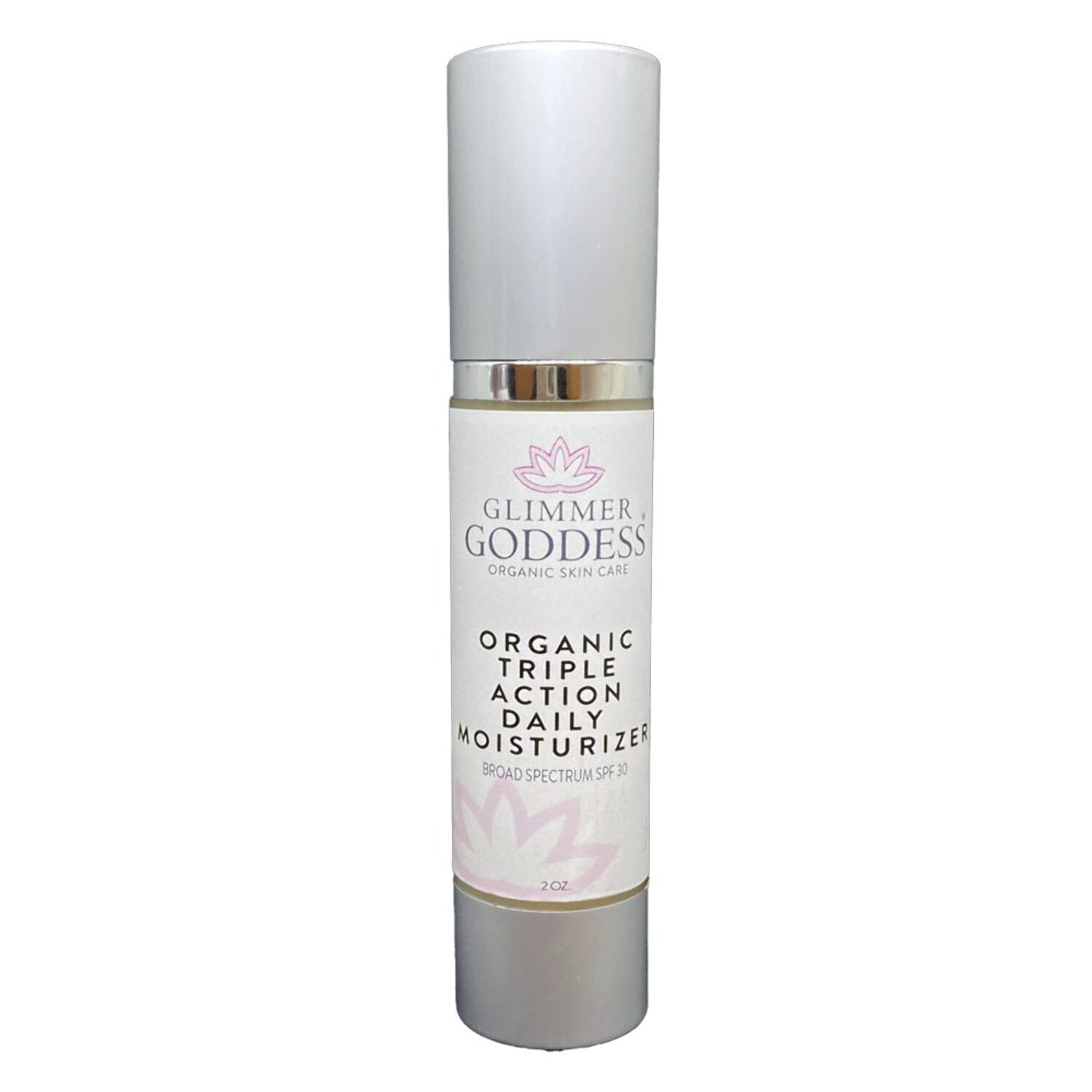 Glimmer Goddess Organic Daily Face Cream with Green Tea, 2 oz SUMMER ...