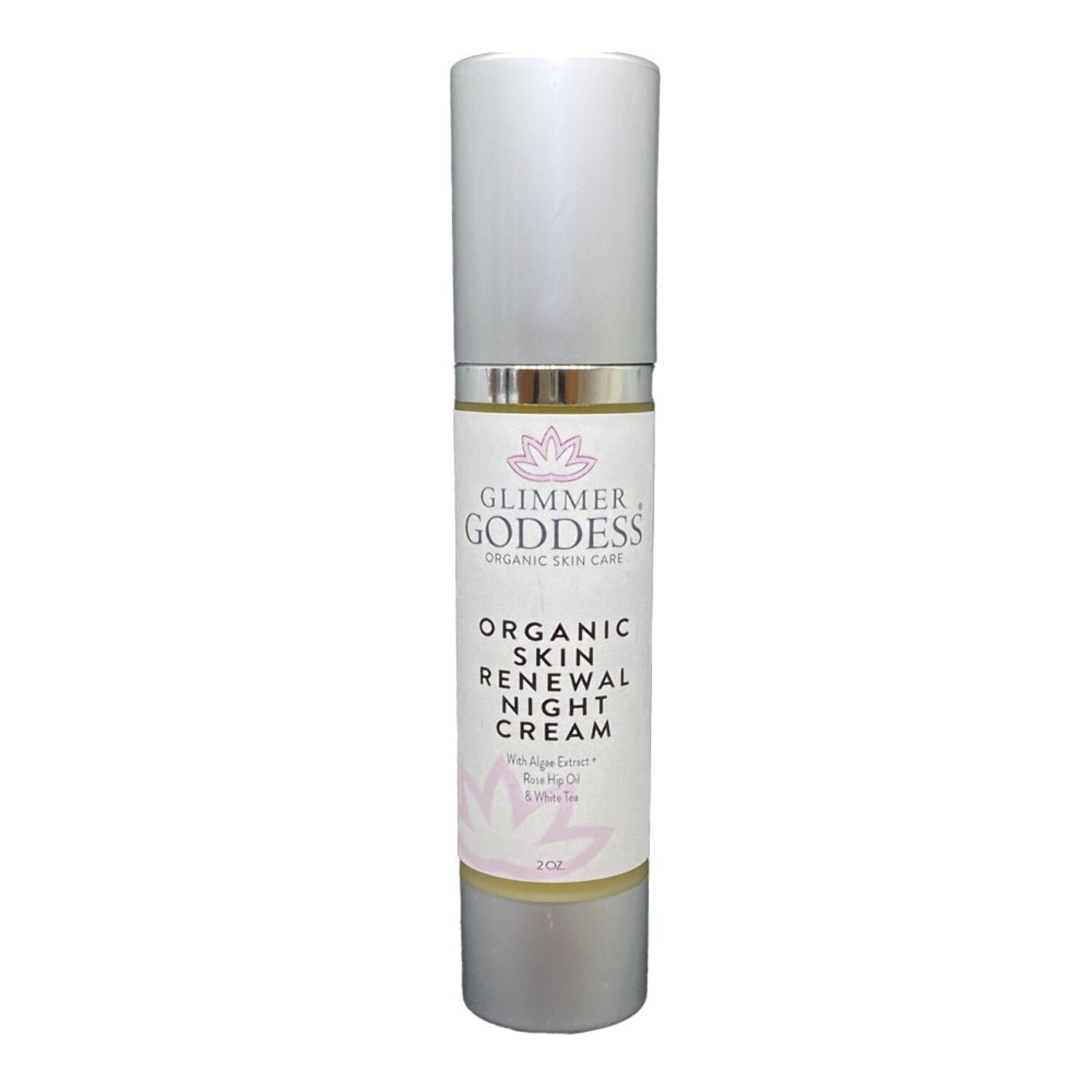 Glimmer Goddess Organic Night Cream Face Moisturizer, 2 oz - SUMMER ...