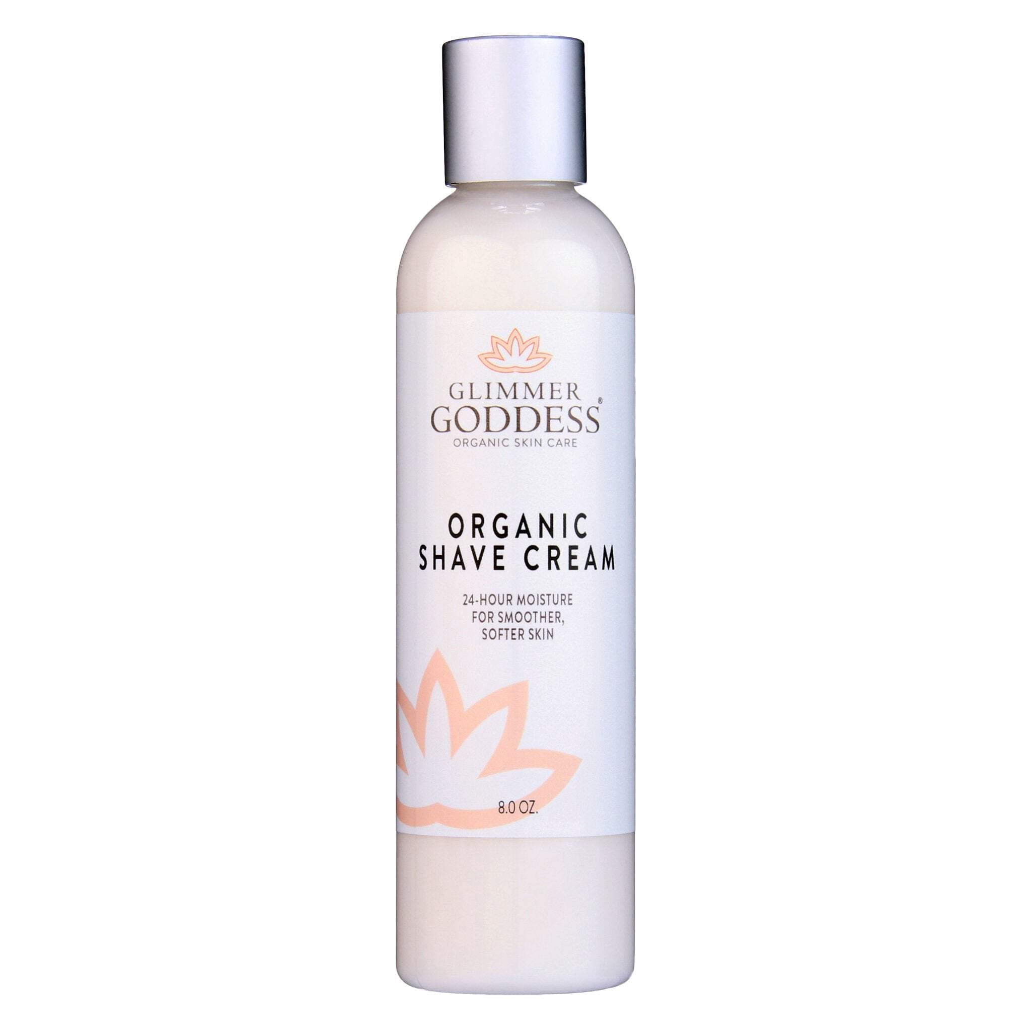 Glimmer Goddess Organic Shave Cream with Aloe, Coconut Oil & Shea ...