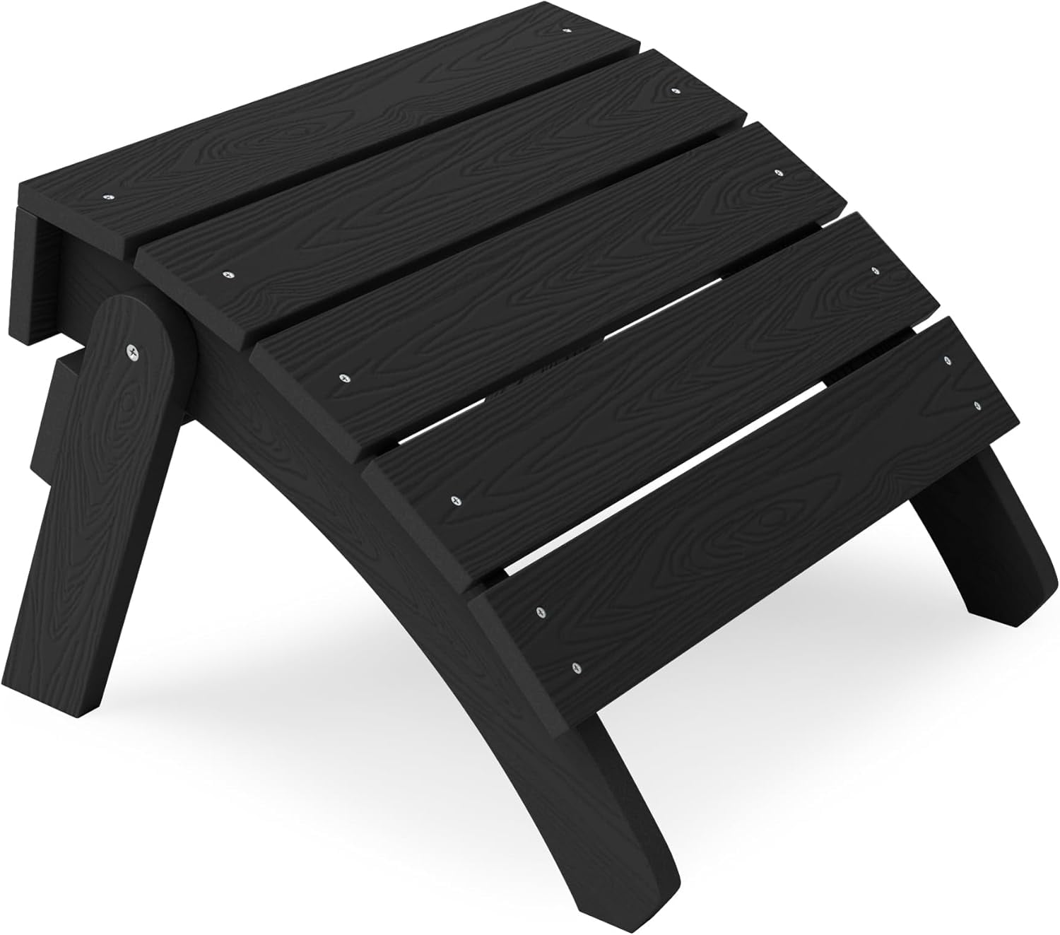 GlimmerGrove Adirondack Ottoman, Patio Foot Rest, Adirondack Foot Rest ...