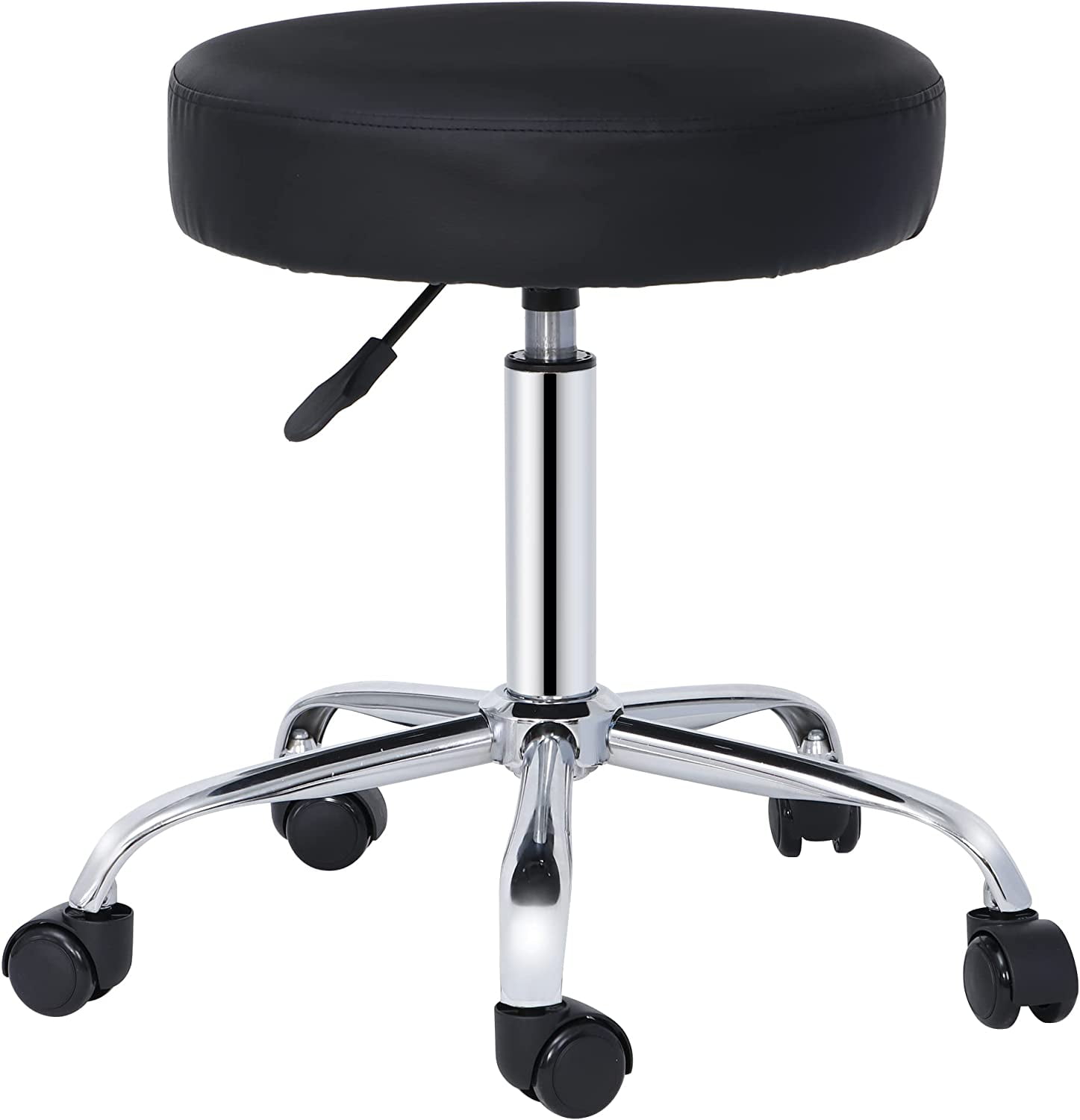 GlimmerGrove Adjustable Rolling Stool Salon Spa Hydraulic Swivel Stool ...