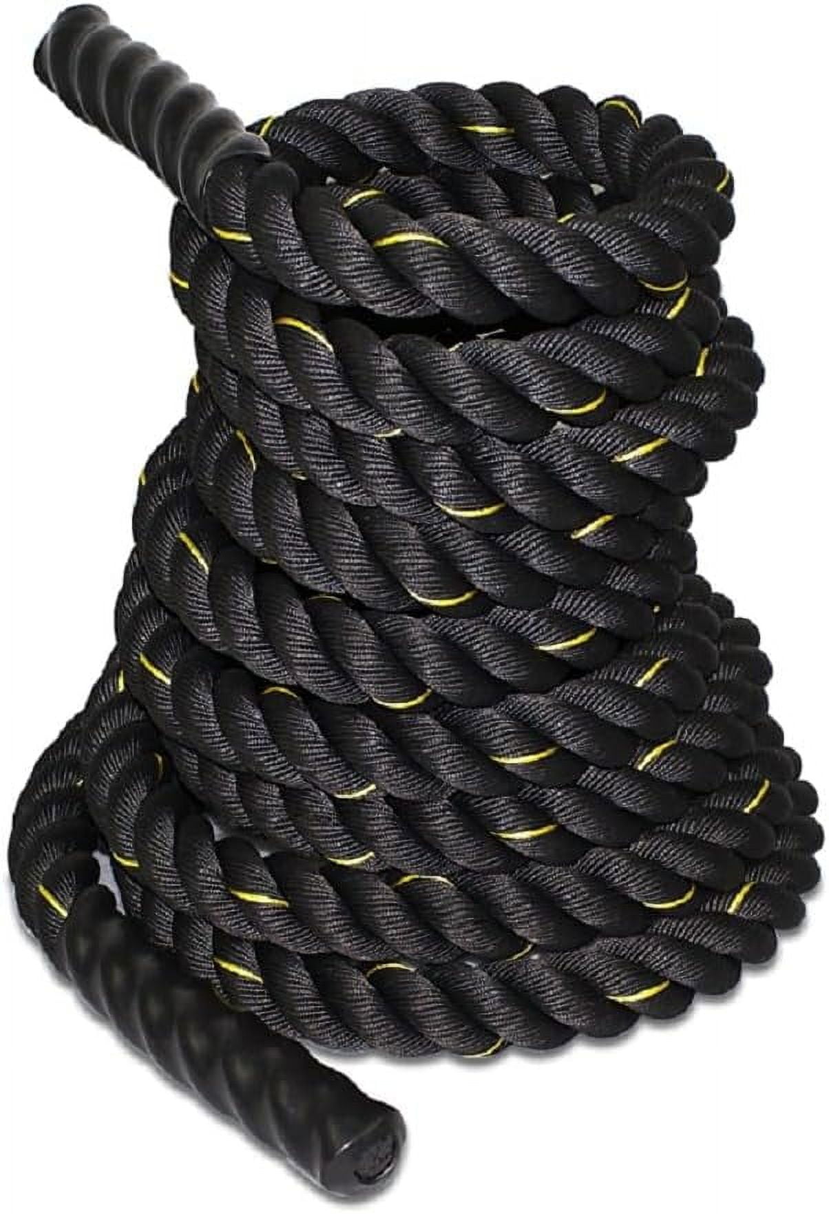 GlimmerGrove Exercise Battle Rope 1.5/2 Inch Diameter 30ft/40ft/50ft ...