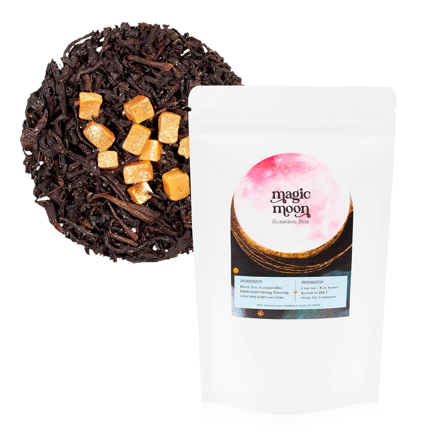 Glimmering Dusk | Black Tea | 4 oz | High Caffeine Tea | Loose Leaf Tea ...