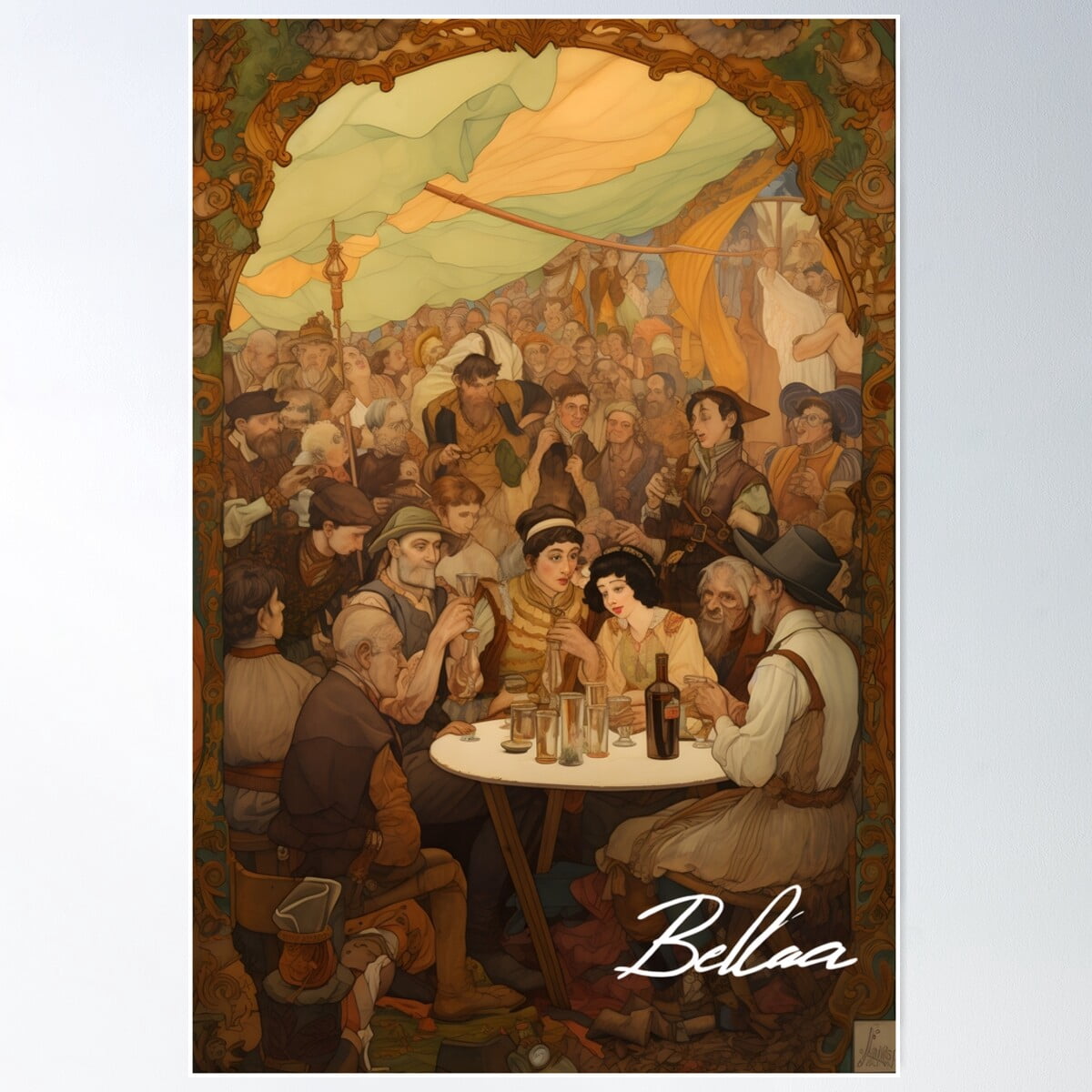 A Glimpse Of What Could Be, By Artist Bella Catza, Canvas Decor, Wall ...