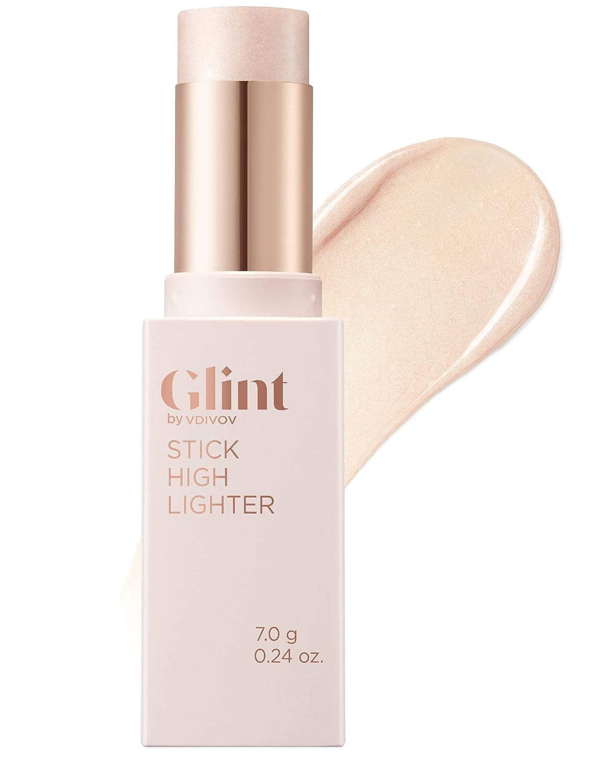 Glint Stick Highlighter (Dewy Moon, 0.24oz) Korean Creamy & Blendable Color - Walmart.com