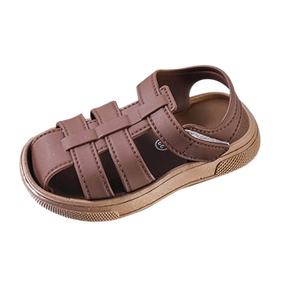 Glisme 8-9 Years Boy Sandal Kids Open Toe Woven Beach Footwear With ...
