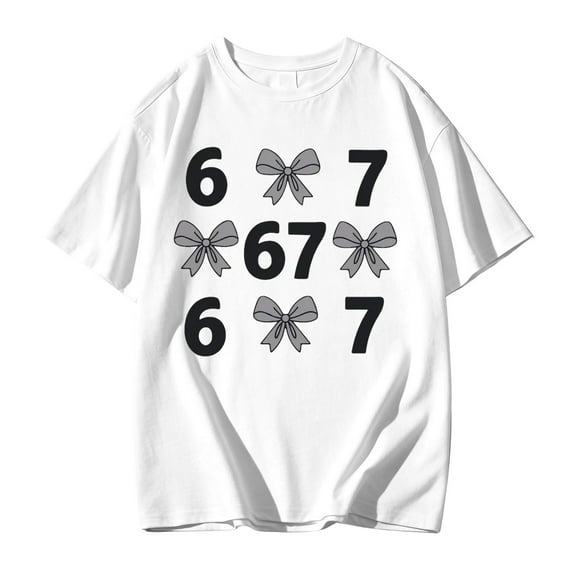 Glisme Boys And Girls T Shirt Graphic Tee Print Short Sleeve T-Shirt ...