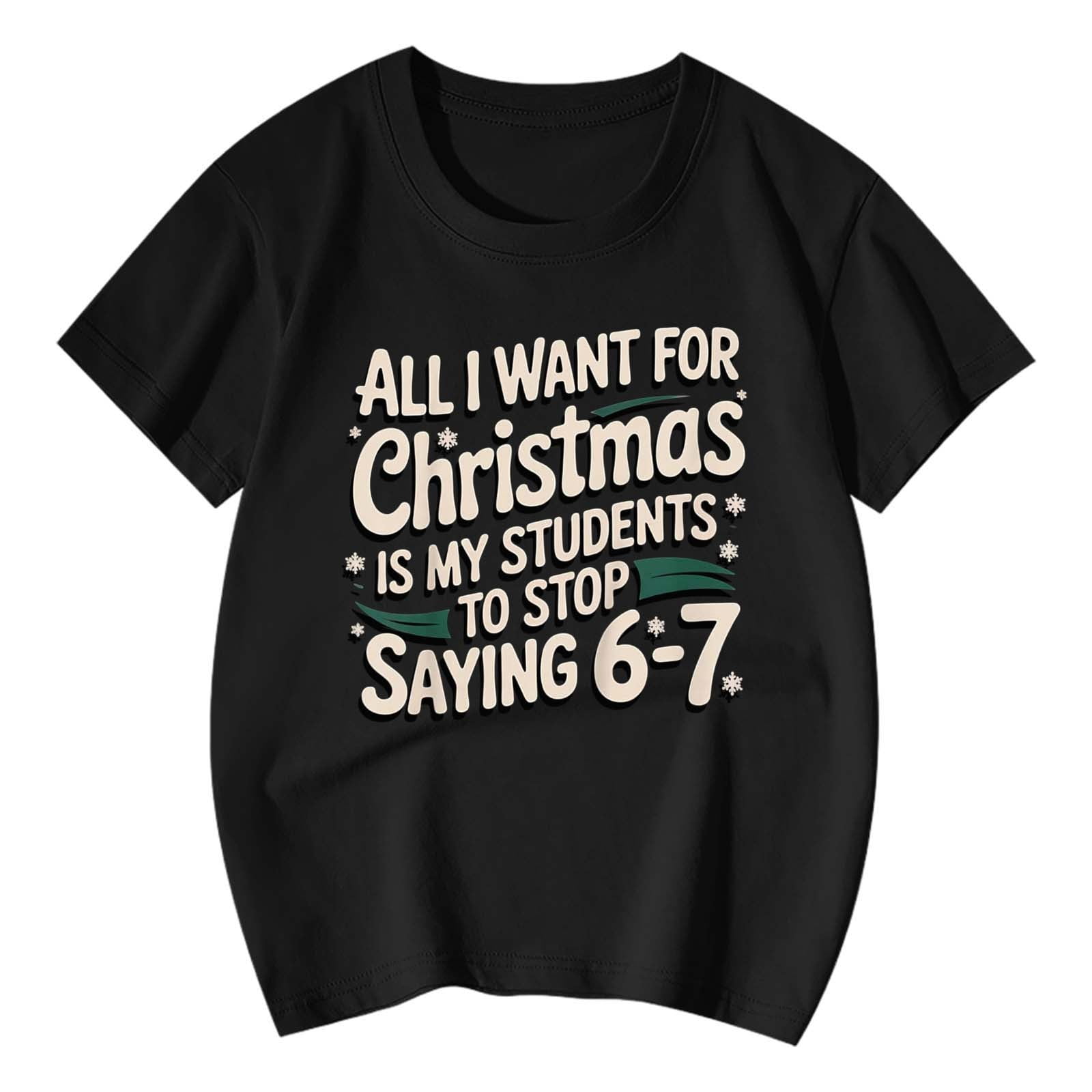 Glisme Boys T Shirt Summer Short Sleeved Crew Neck T-Shirt Solid Color ...