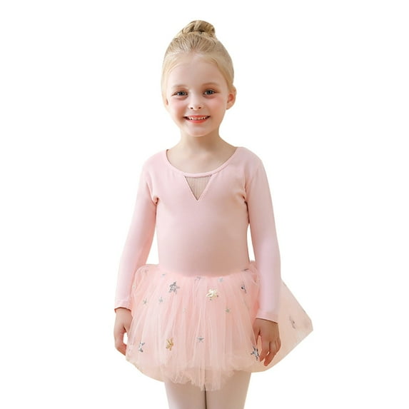 Glisme Girls Dresses Ballet Practice Tutu Dress Classical Dancewear ...