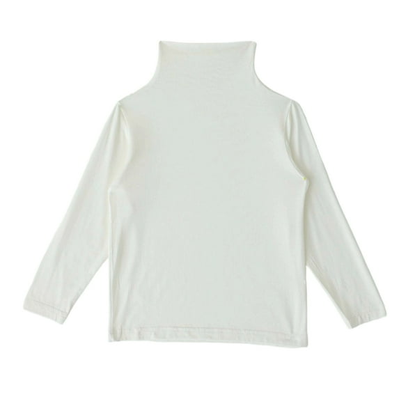 Glisme Girls Long Sleeve Turtleneck Shirt Comfortable Kids Tee Loose ...