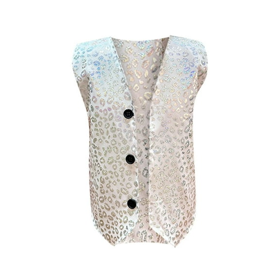 Glisme Girls Tank Top Fashion Leopard Print Sleeveless Vest Tee Casual ...