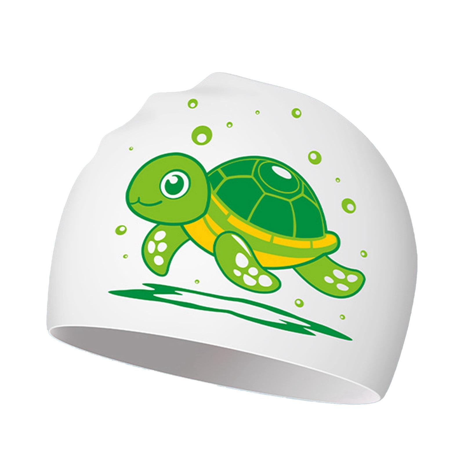 Glisme Kids Swim Cap Waterproof Silicone Swimming Cap For Toddler Child ...
