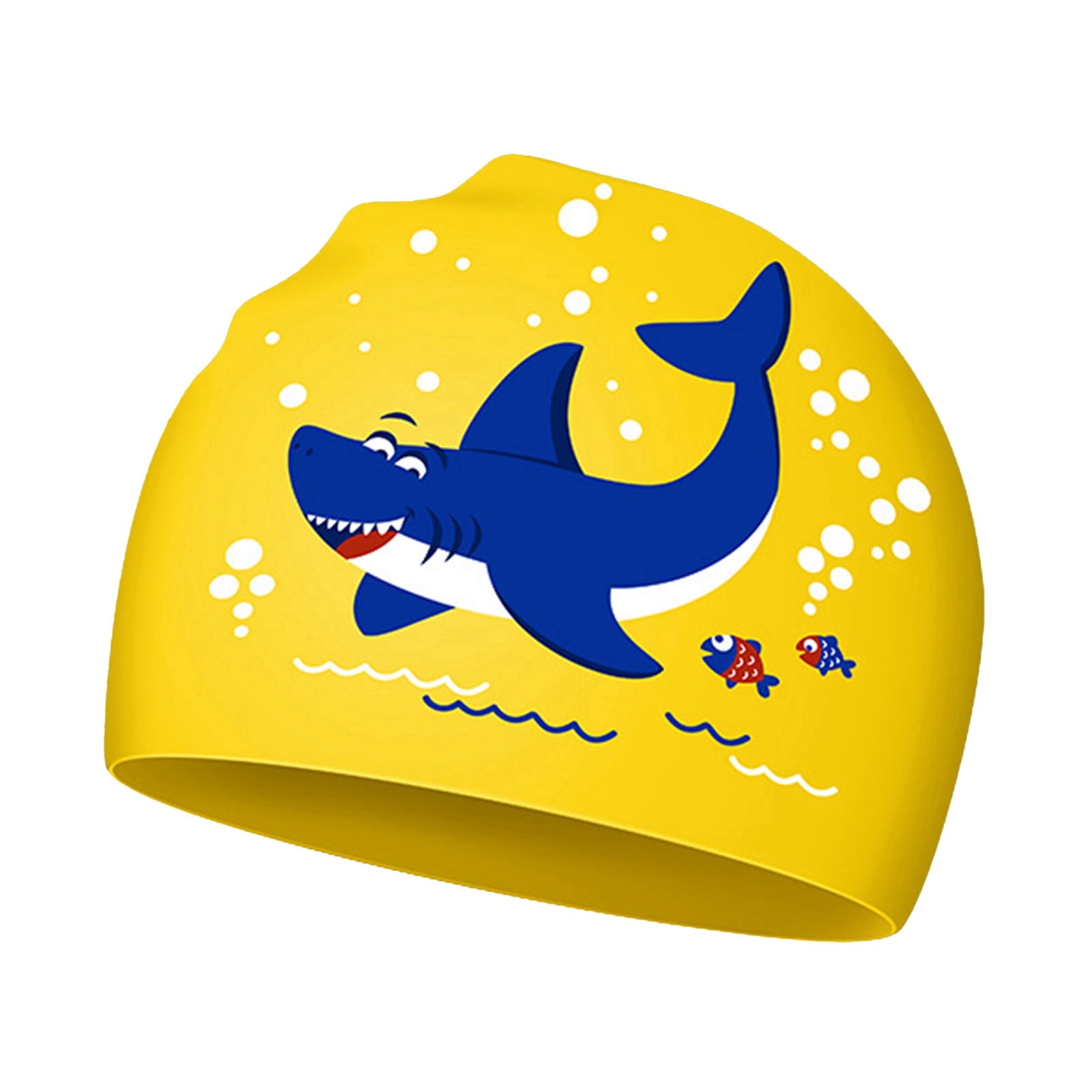 Glisme Kids Swim Cap Waterproof Silicone Swimming Cap For Toddler Child ...