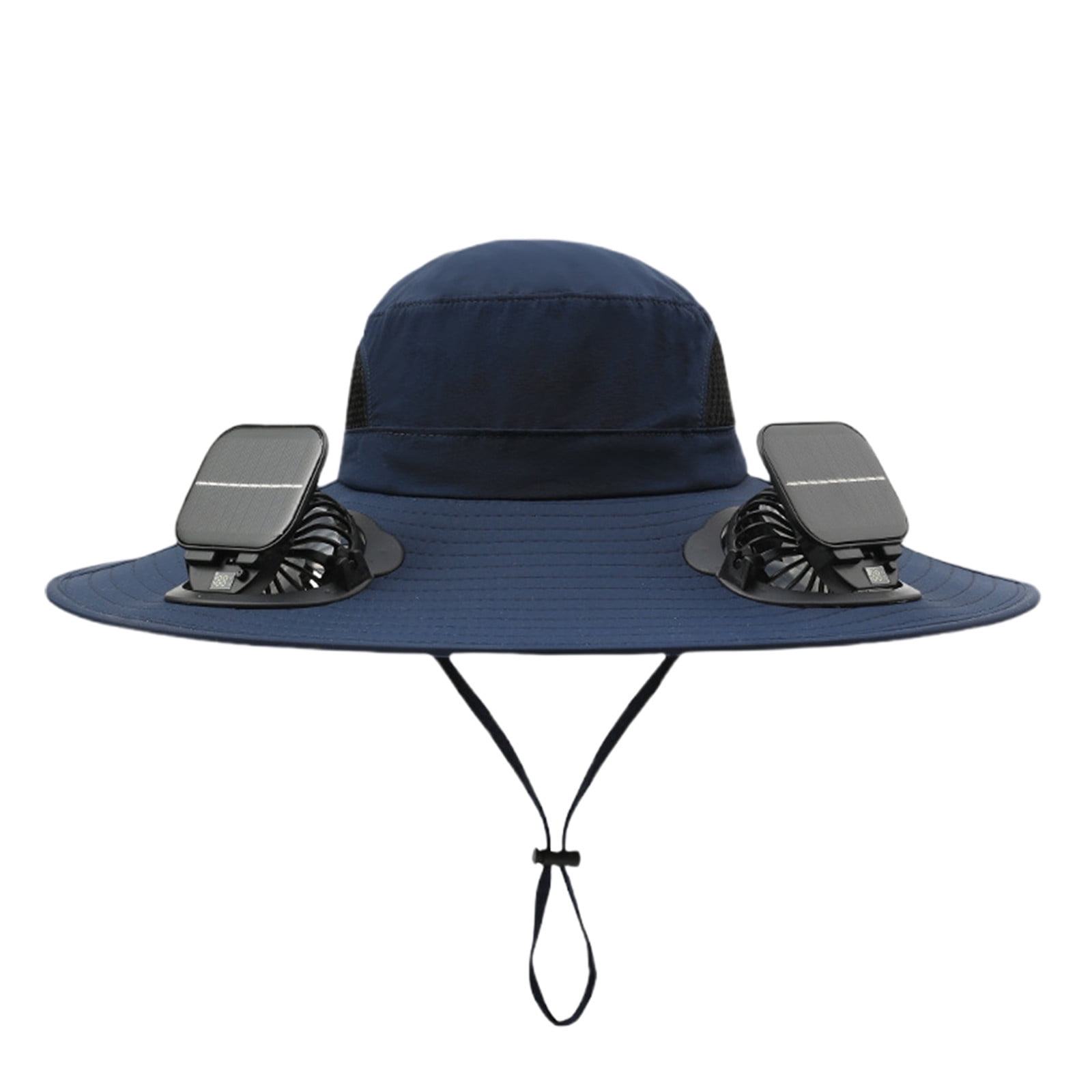 Glisme Sun Hat With Fans For Men Solar Fan Sun Hat Outdoor Hiking ...
